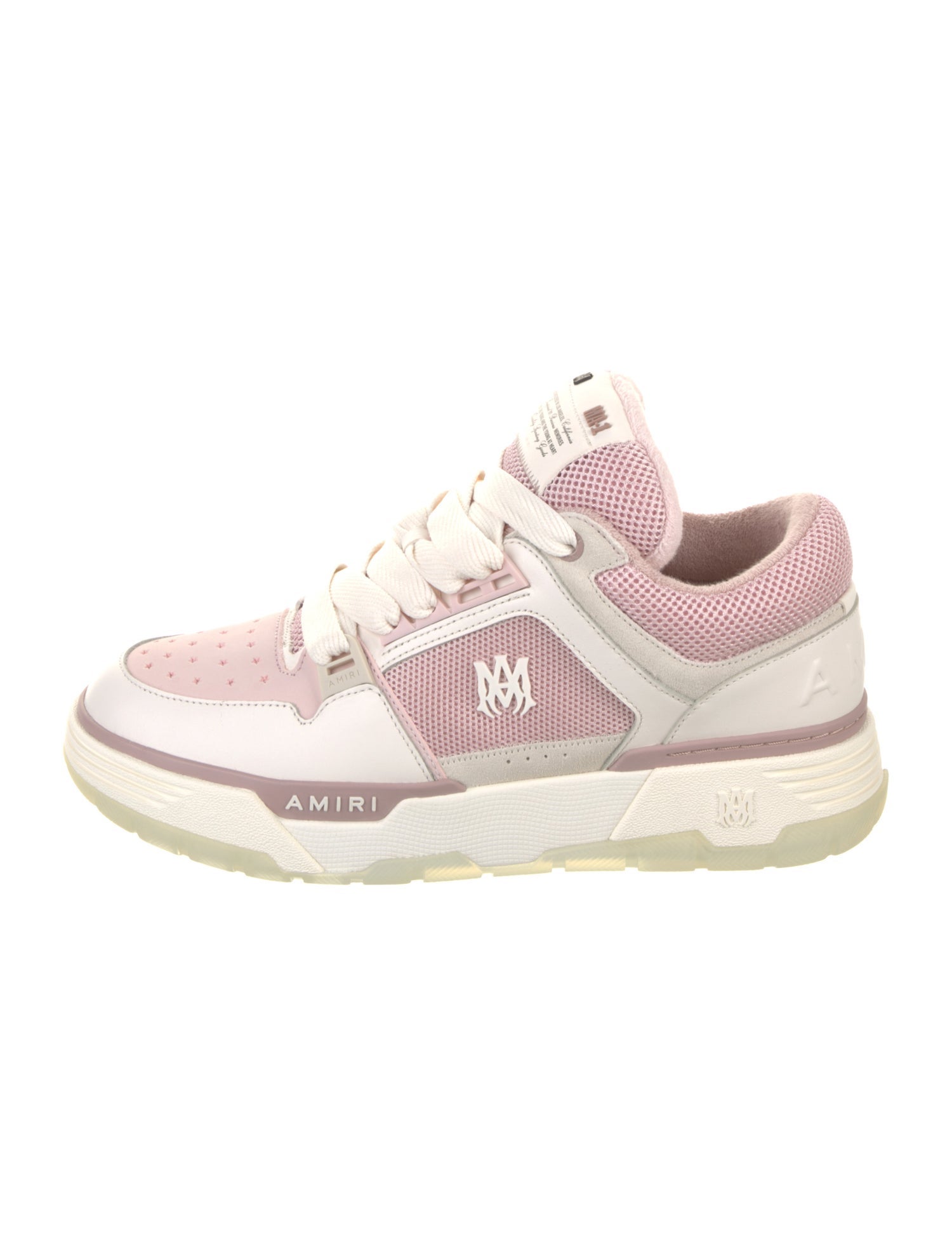 Amiri Colorblock Pattern Sneakers - Pink Sneakers, Shoes - AMIRI53972 ...