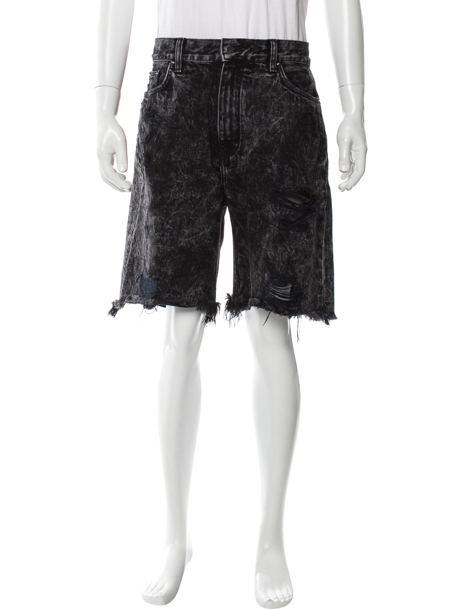 Amiri Denim Shorts - Black Shorts, Clothing - AMIRI56213 | The RealReal
