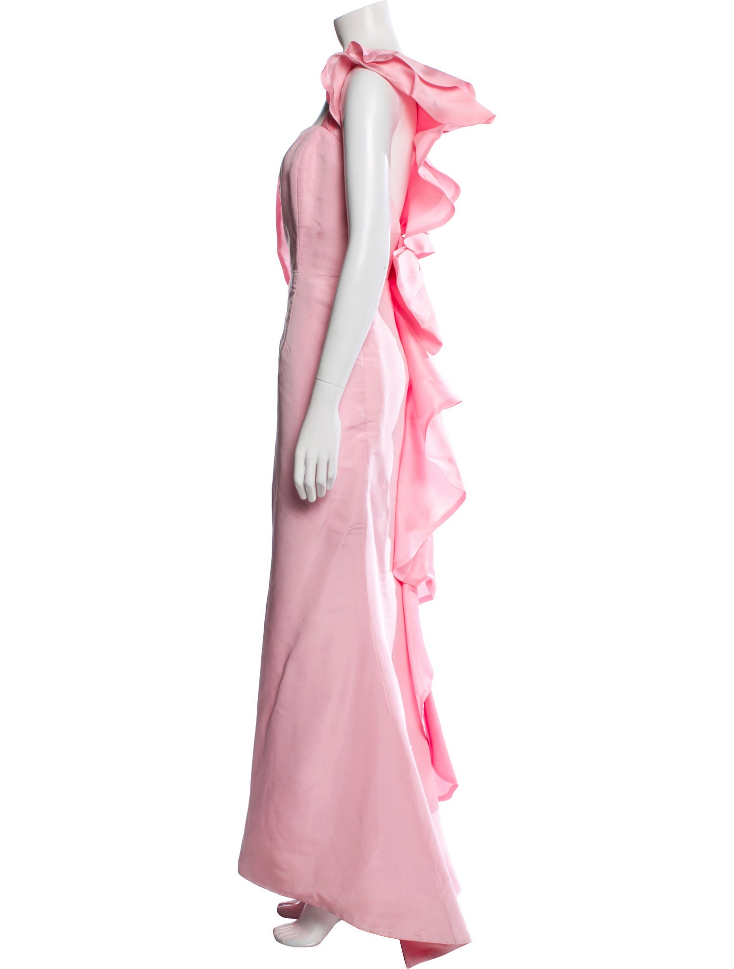 Alexia Maria Silk Long Dress Pink Dresses Clothing Amlae20152