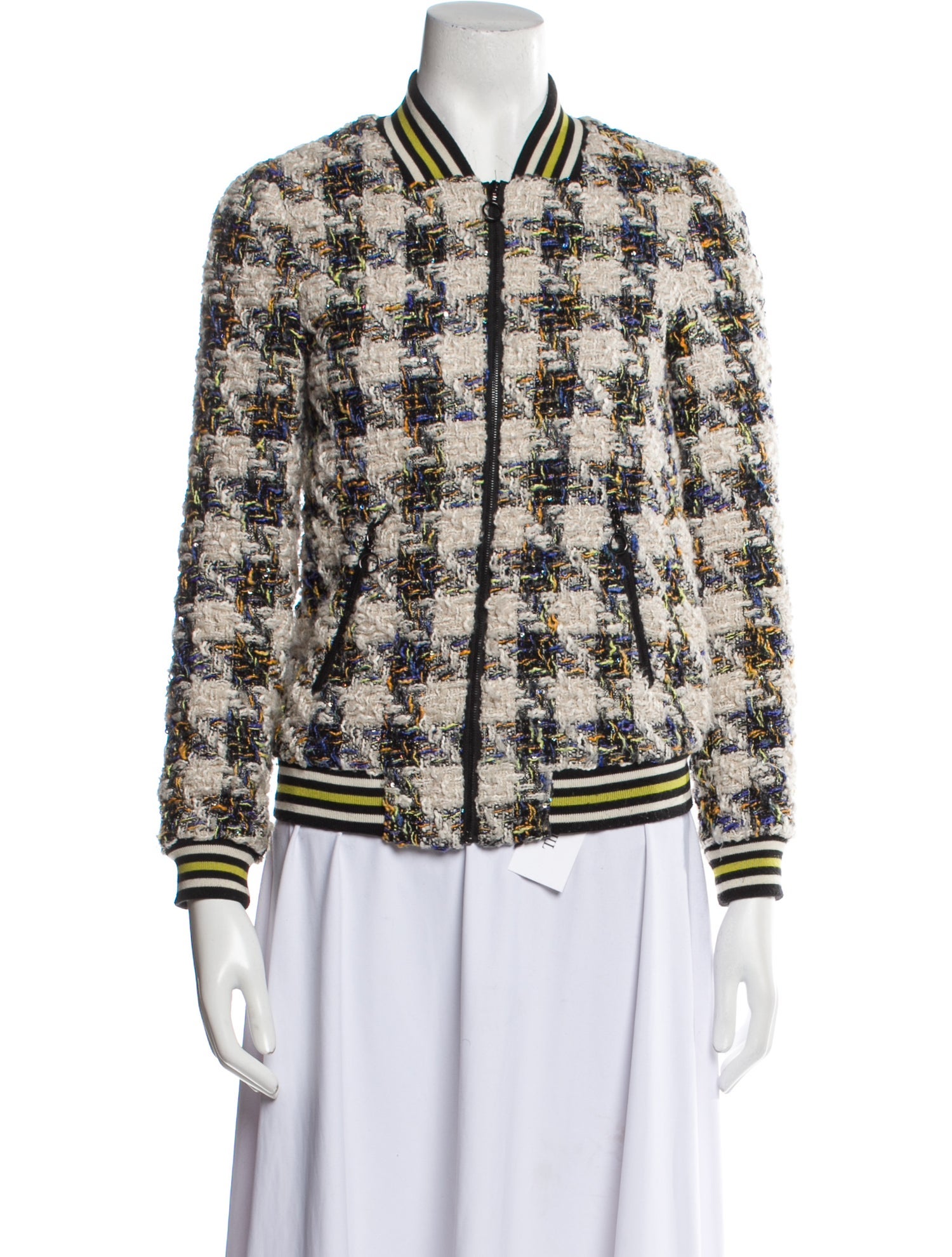 Pendleton Tweed Pattern Evening Jacket - Jackets, Clothing | The RealReal