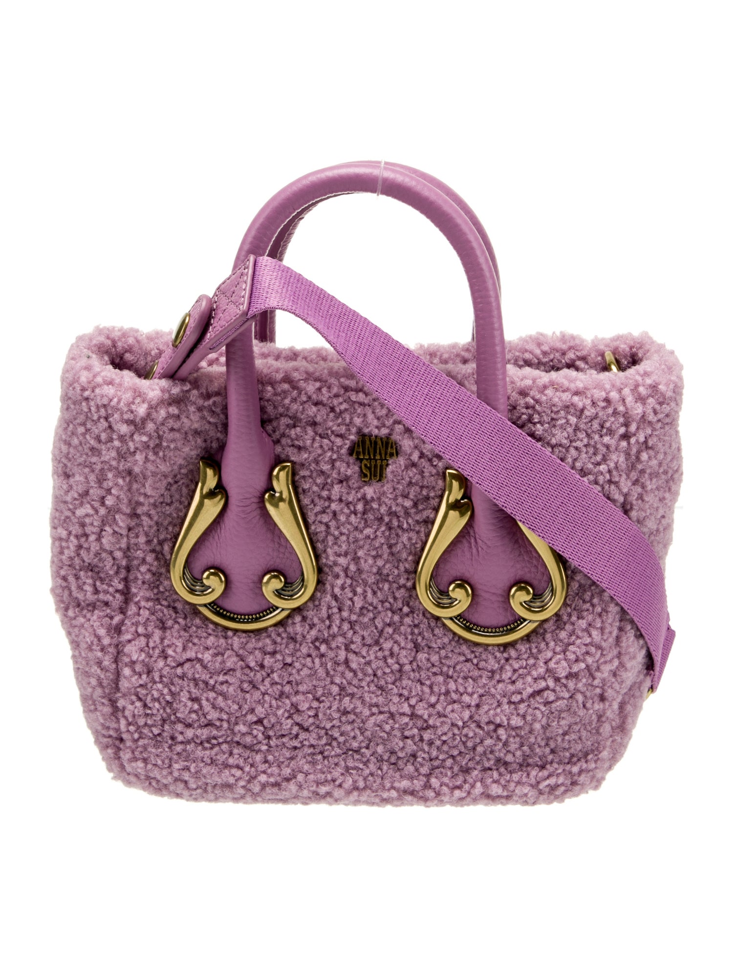 Anna Sui Shoulder Bag w/ Tags - Purple Crossbody Bags, Handbags ...