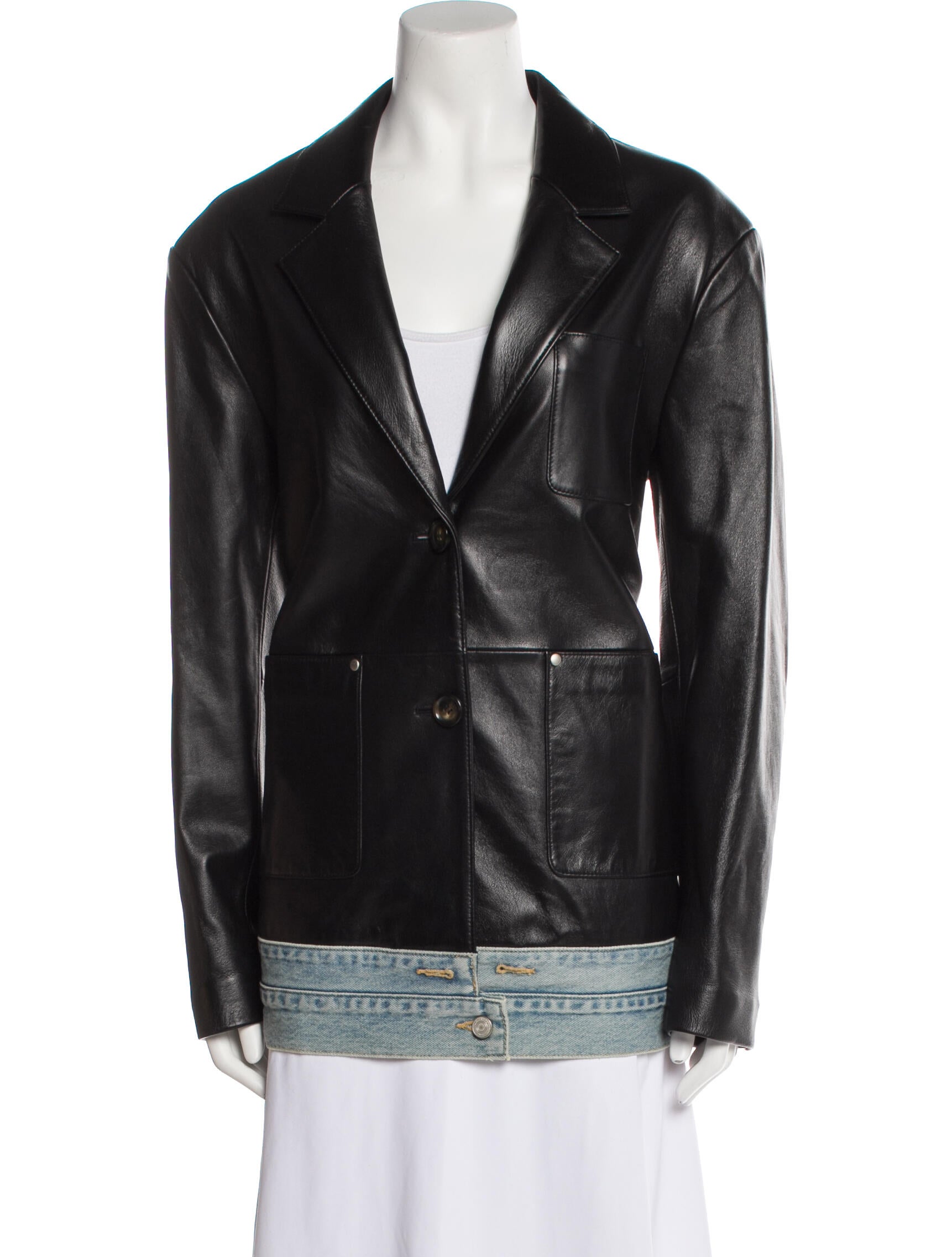 Alexander Wang Colorblock Pattern Jacket - White Jackets, Clothing ...