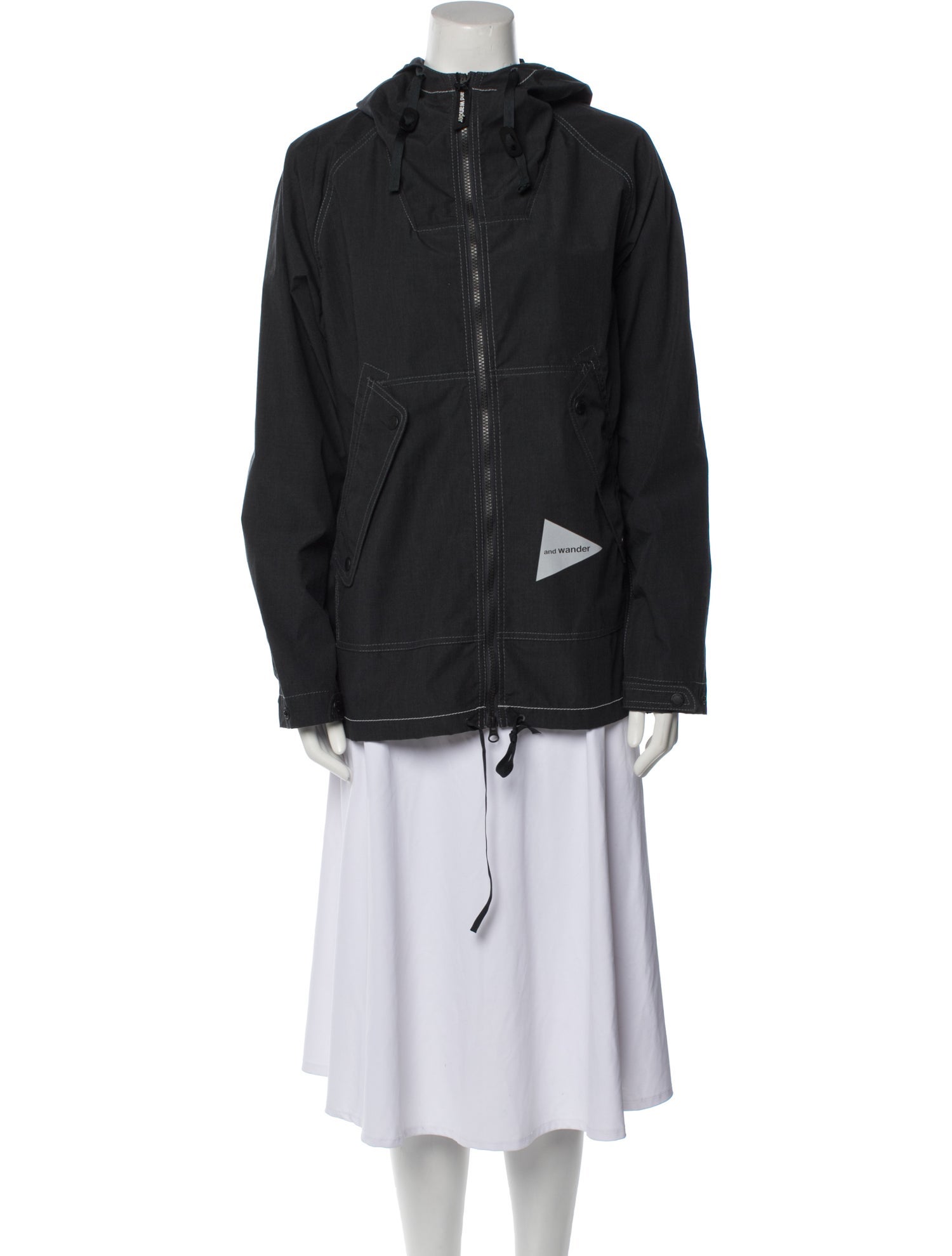 And Wander Utility Jacket w/ Tags - Black Jackets, Clothing ...