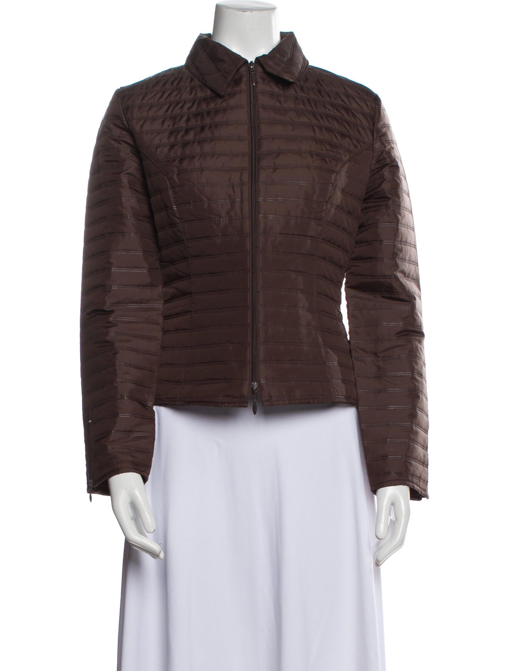 Anne Fontaine Jacket - Brown Jackets, Clothing - ANF29147 | The RealReal