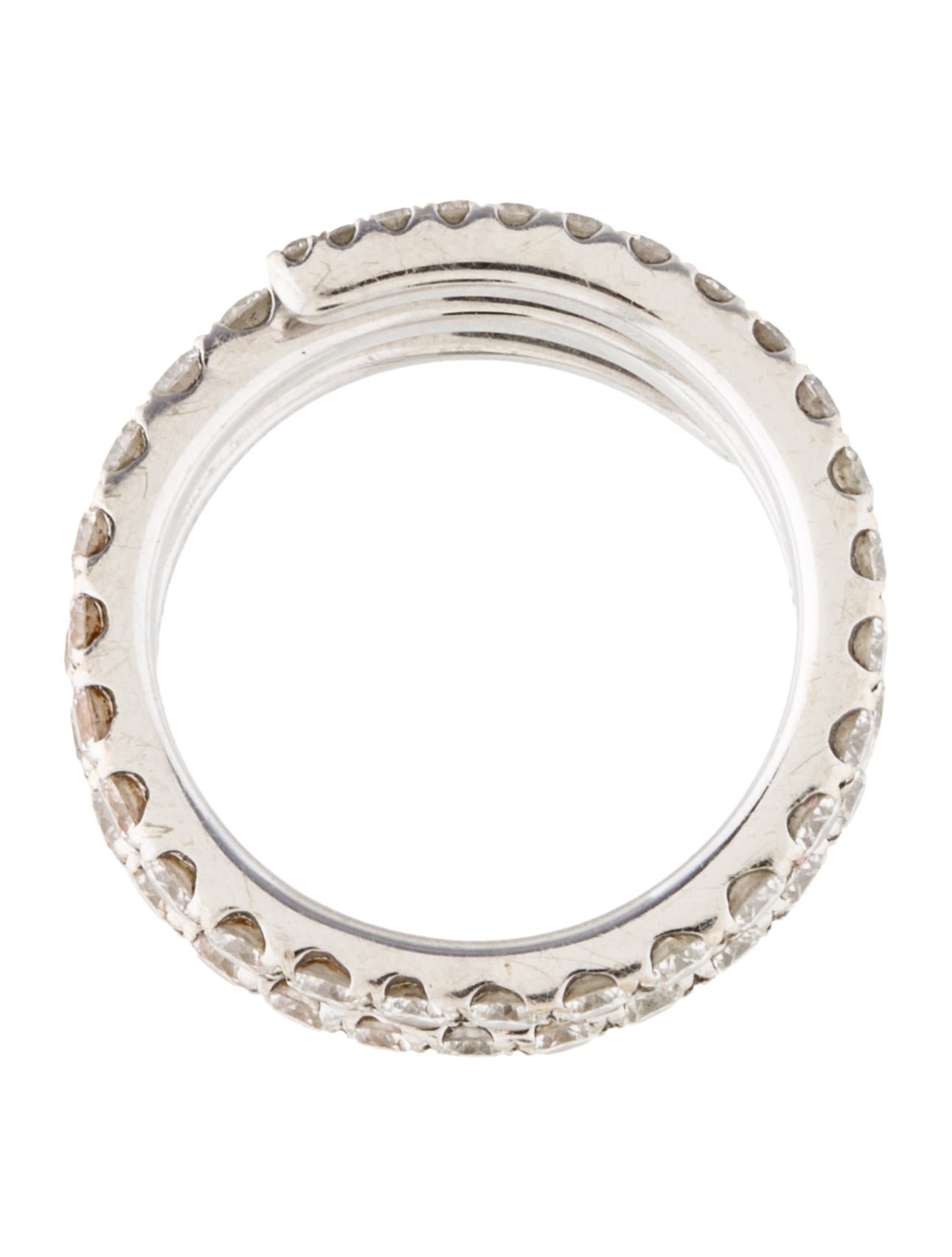 Anita Ko 18K Diamond Coil Ring - Rings - ANI20095 | The RealReal