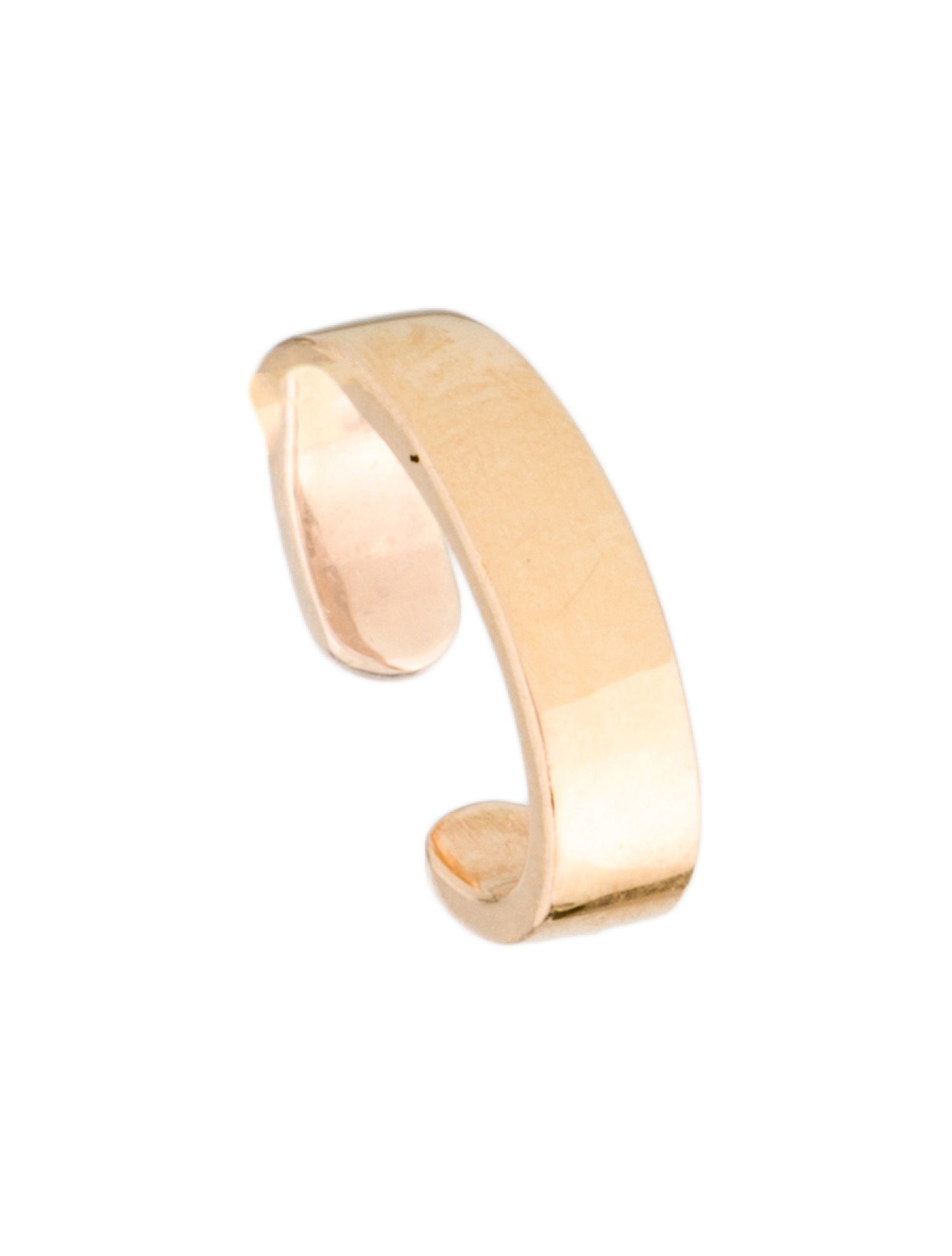 EF Collection 14K Diamond Single Earcuff - 14K Yellow Gold Ear Cuff, Earrings - EFCOL22760 | The ...