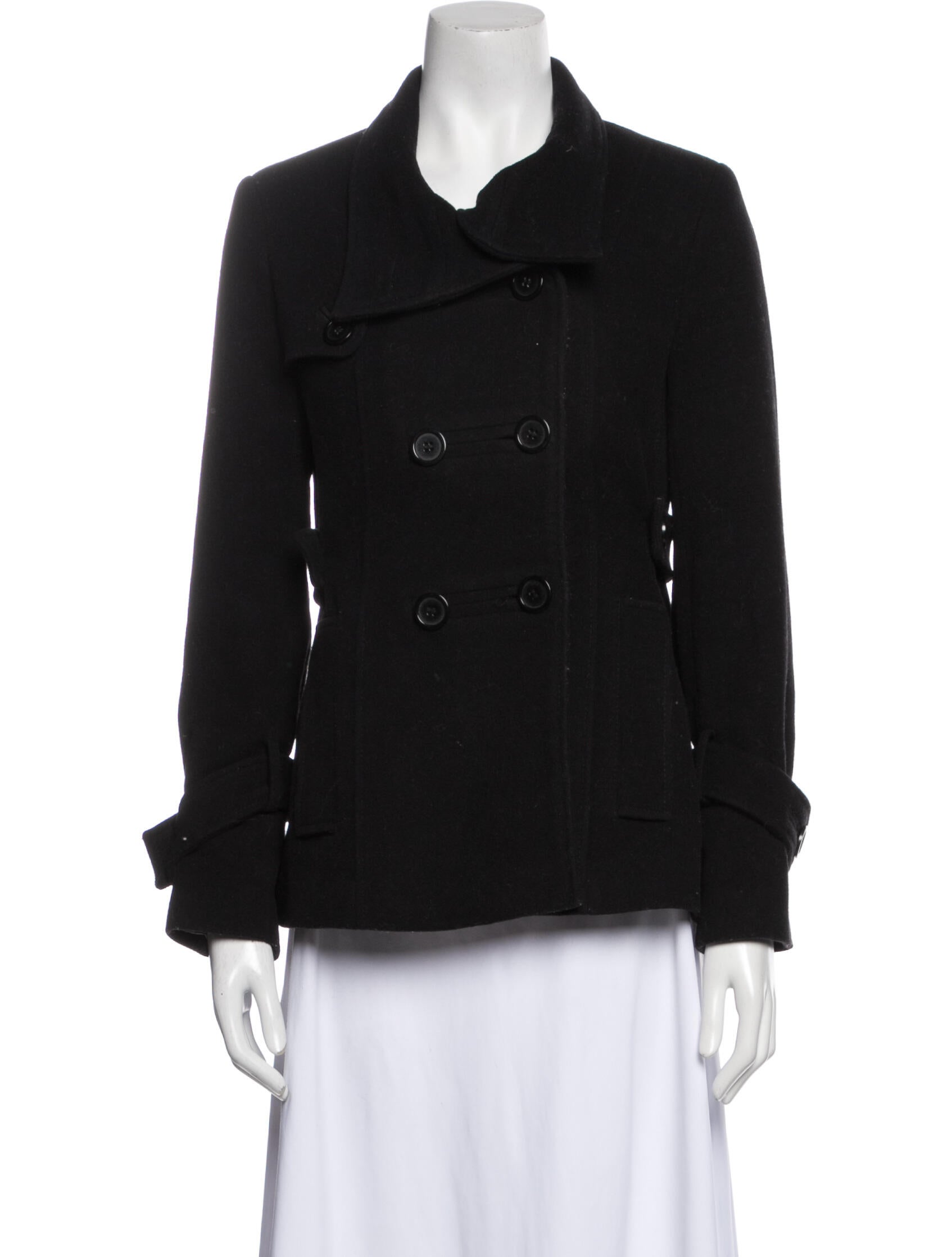 Andrew Marc Wool Blazer - Black Jackets, Clothing - ANM21941 | The RealReal