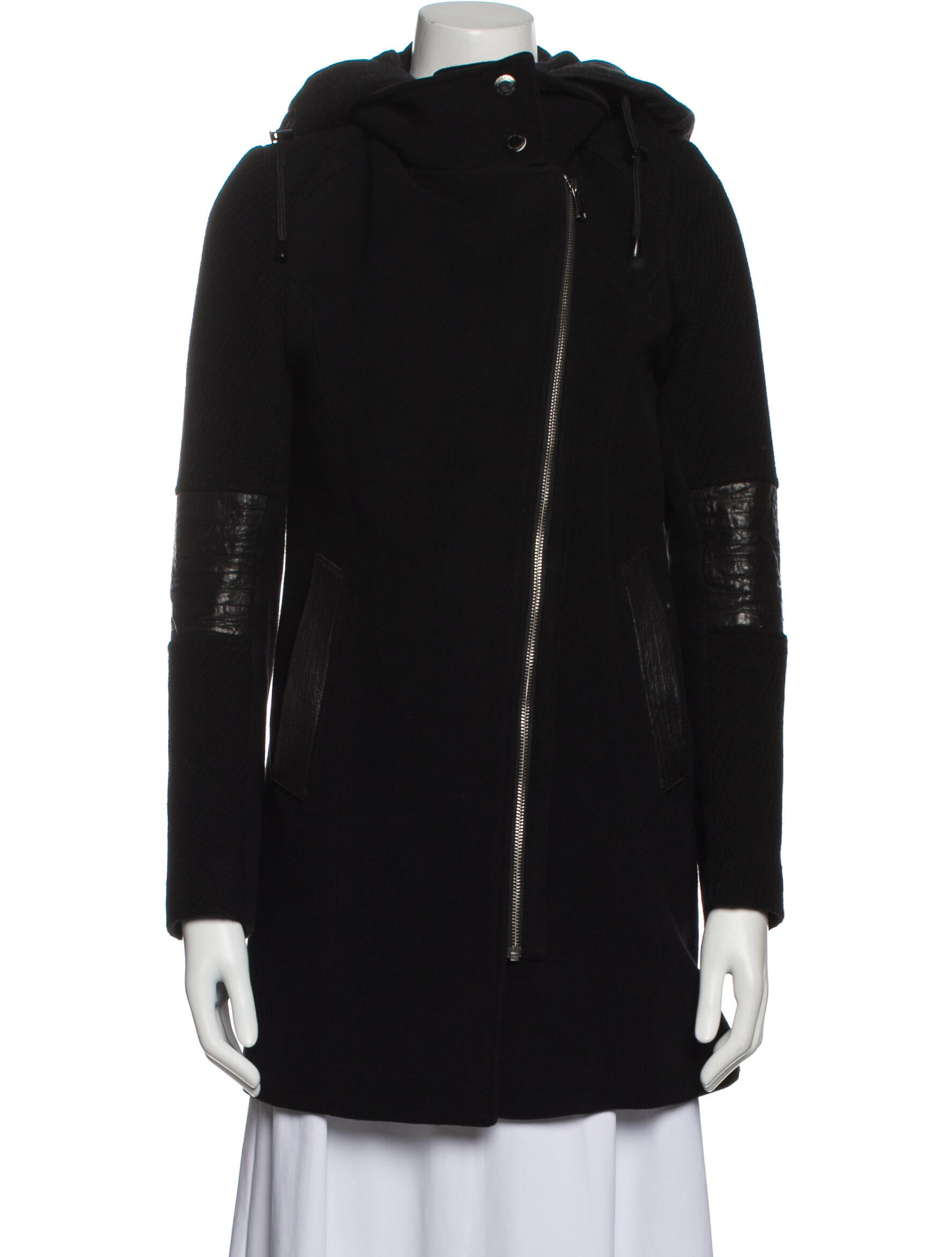 Andrew Marc Biker Jacket - Black Jackets, Clothing - ANM23008 | The ...