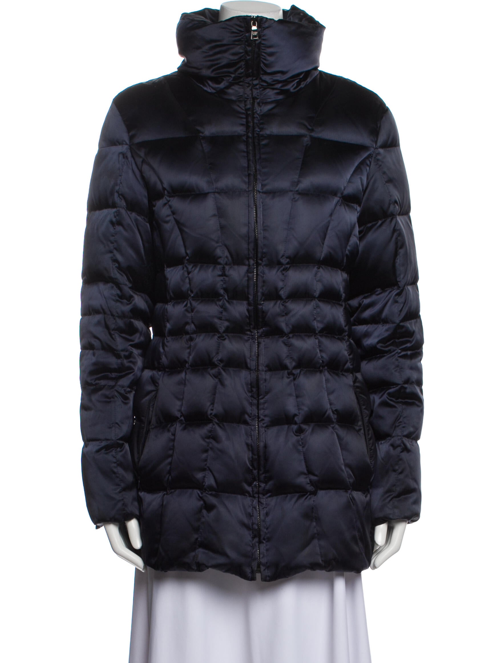 Andrew Marc Down Coat - Blue Coats, Clothing - ANM23241 | The RealReal