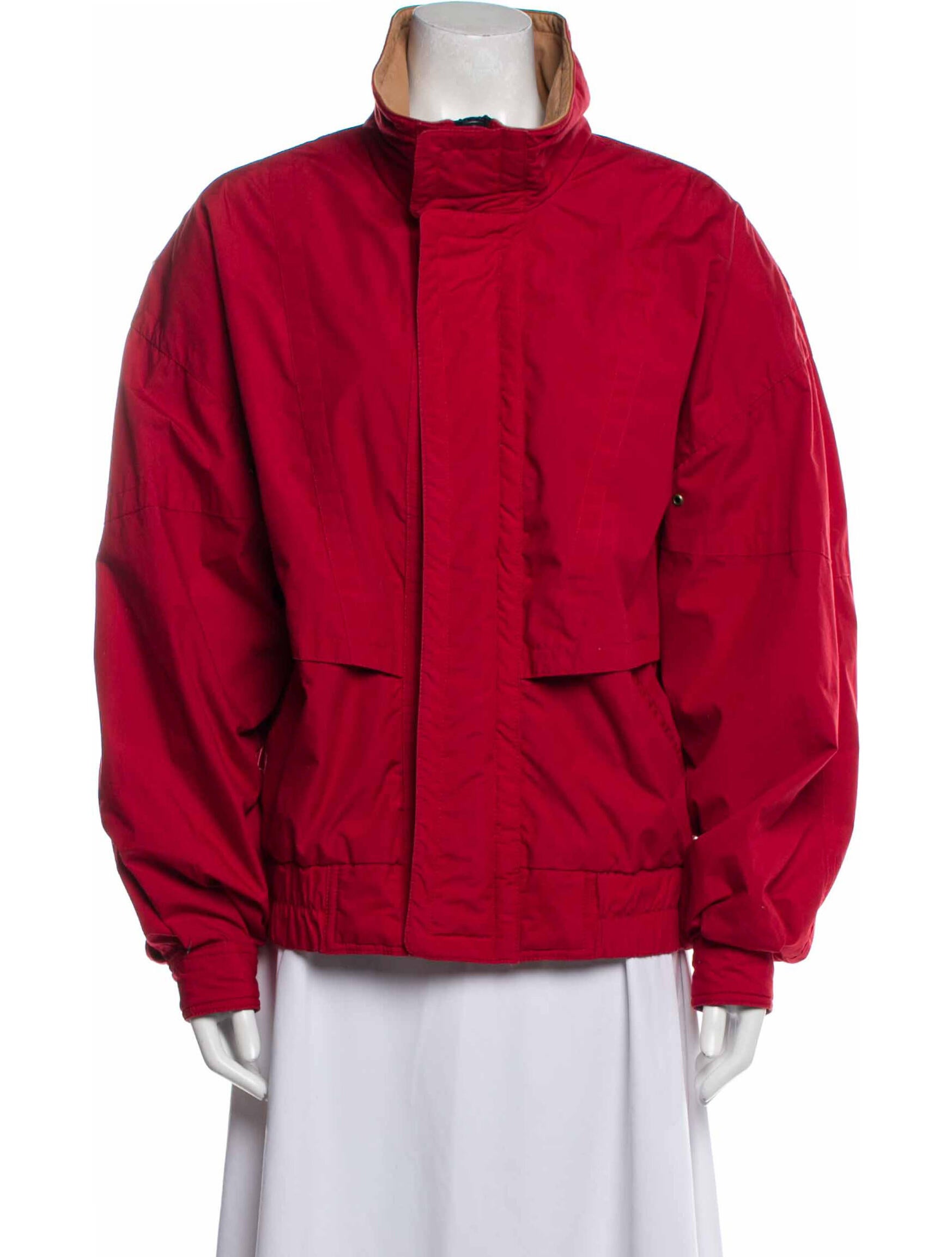 Andrew Marc Bomber Jacket - Red Jackets, Clothing - ANM23939 | The RealReal