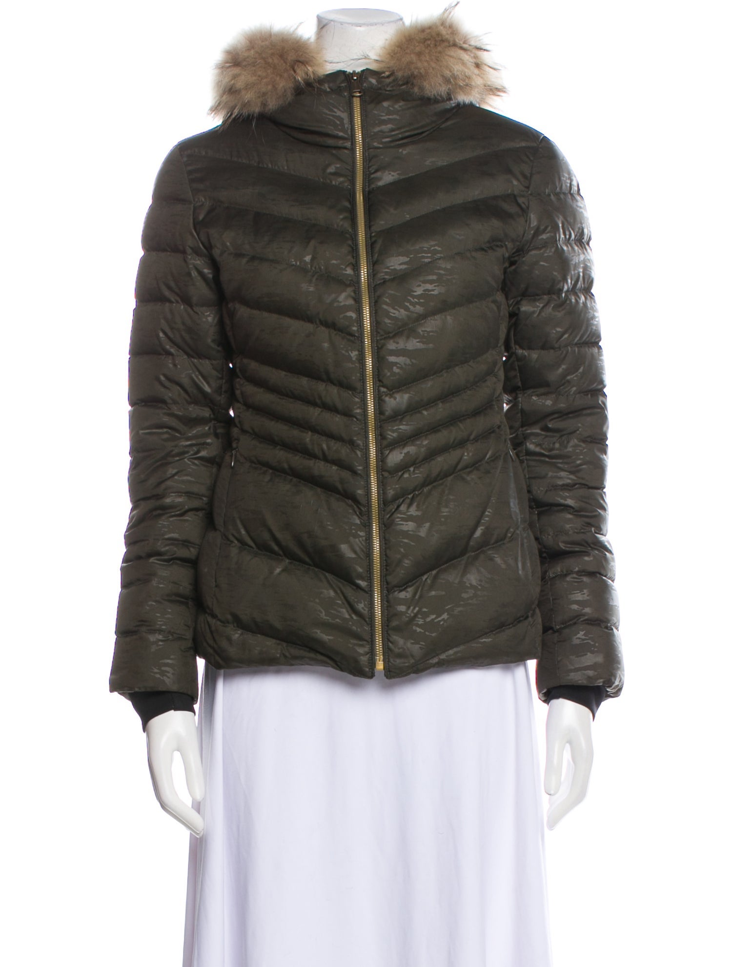 Andrew Marc Down Jacket - Green Jackets, Clothing - ANM25565 | The RealReal