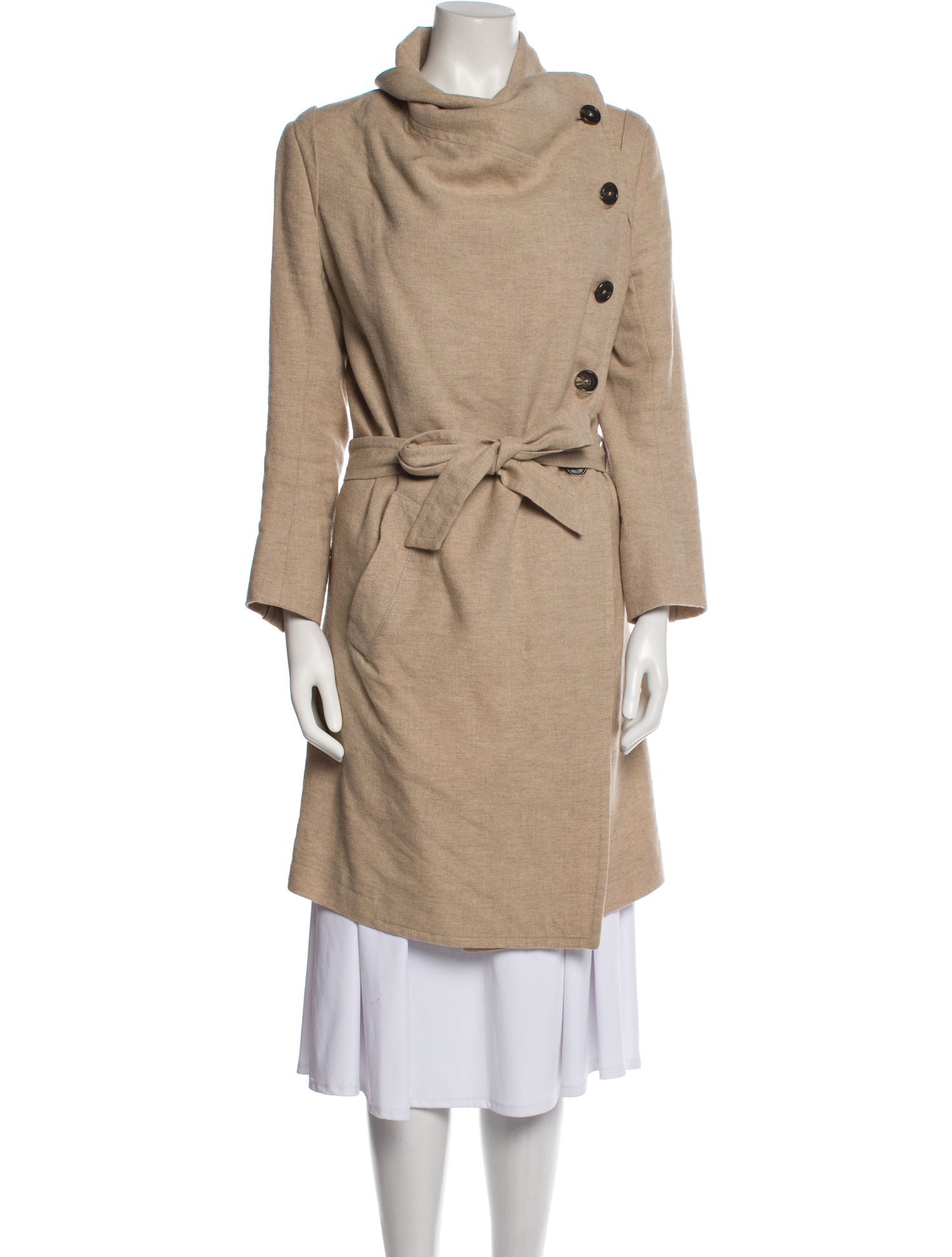 Ann Demeulemeester Coat - Coats, Clothing - ANN46058 | The RealReal