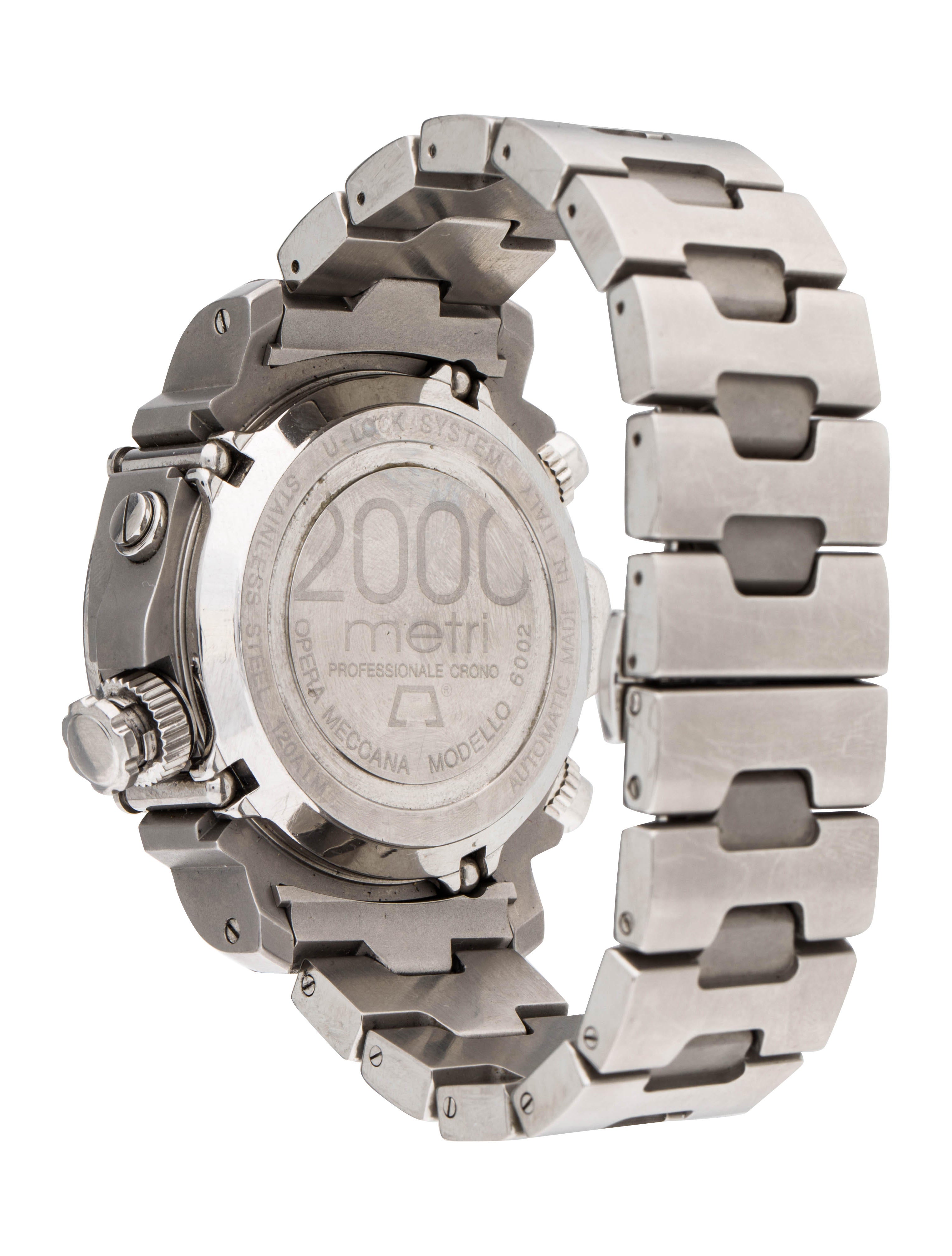 Anonimo Professionale Crono Waffle Dial Watch - 6002 | The RealReal