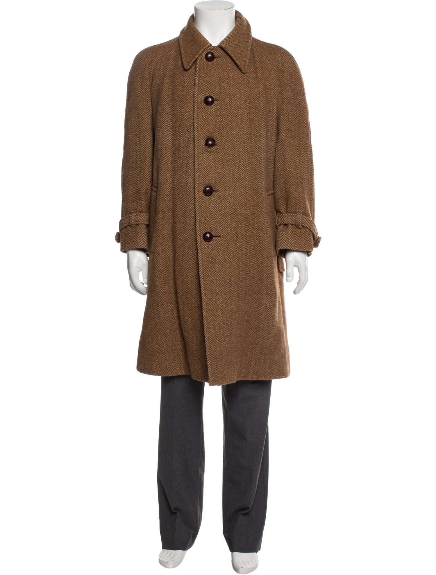Aquascutum Wool Jacket - Brown Outerwear, Clothing - AQS23555 | The ...