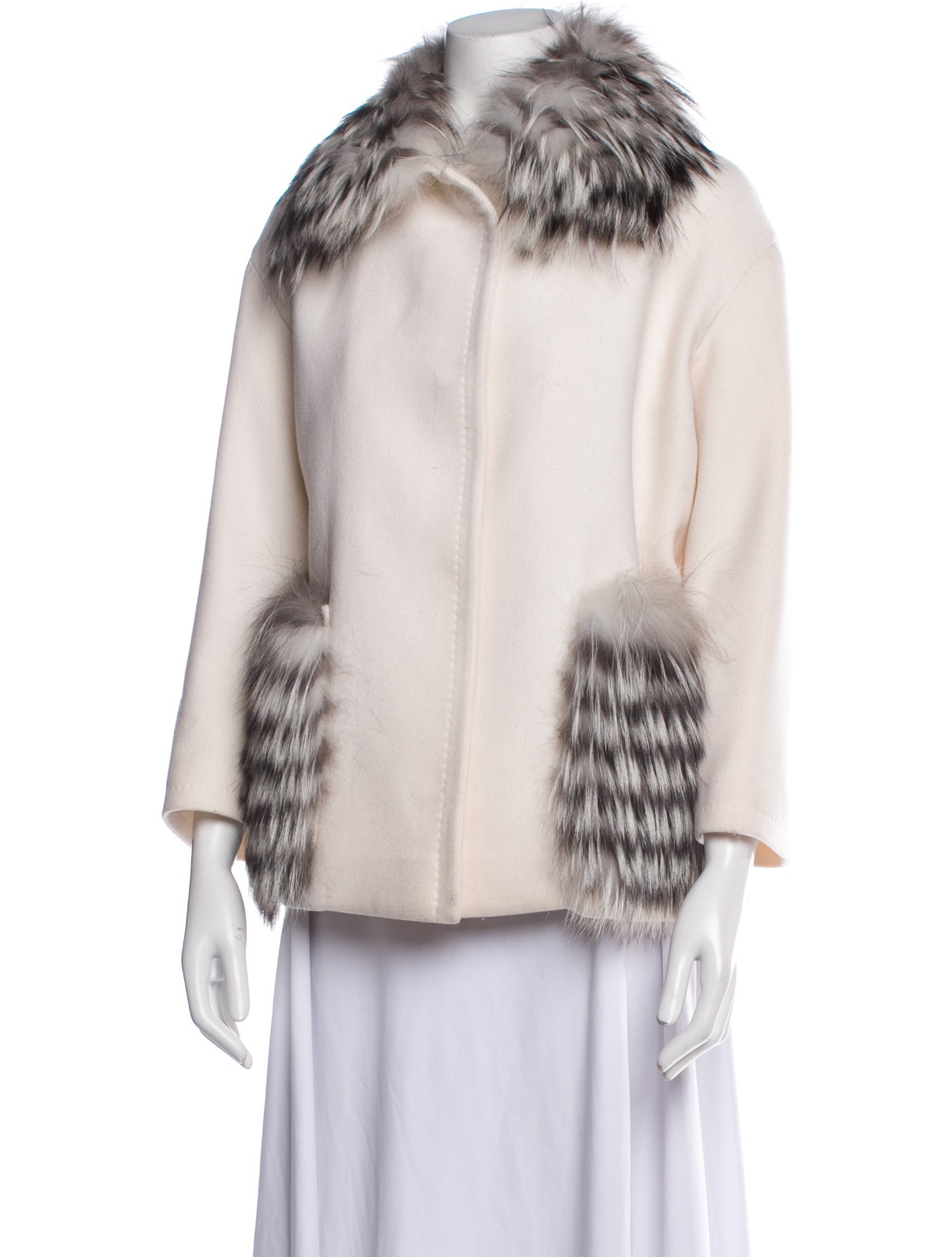 Marni Silk & Wool-Blend Patterned Coat w/ Tags - Brown Coats, Clothing ...