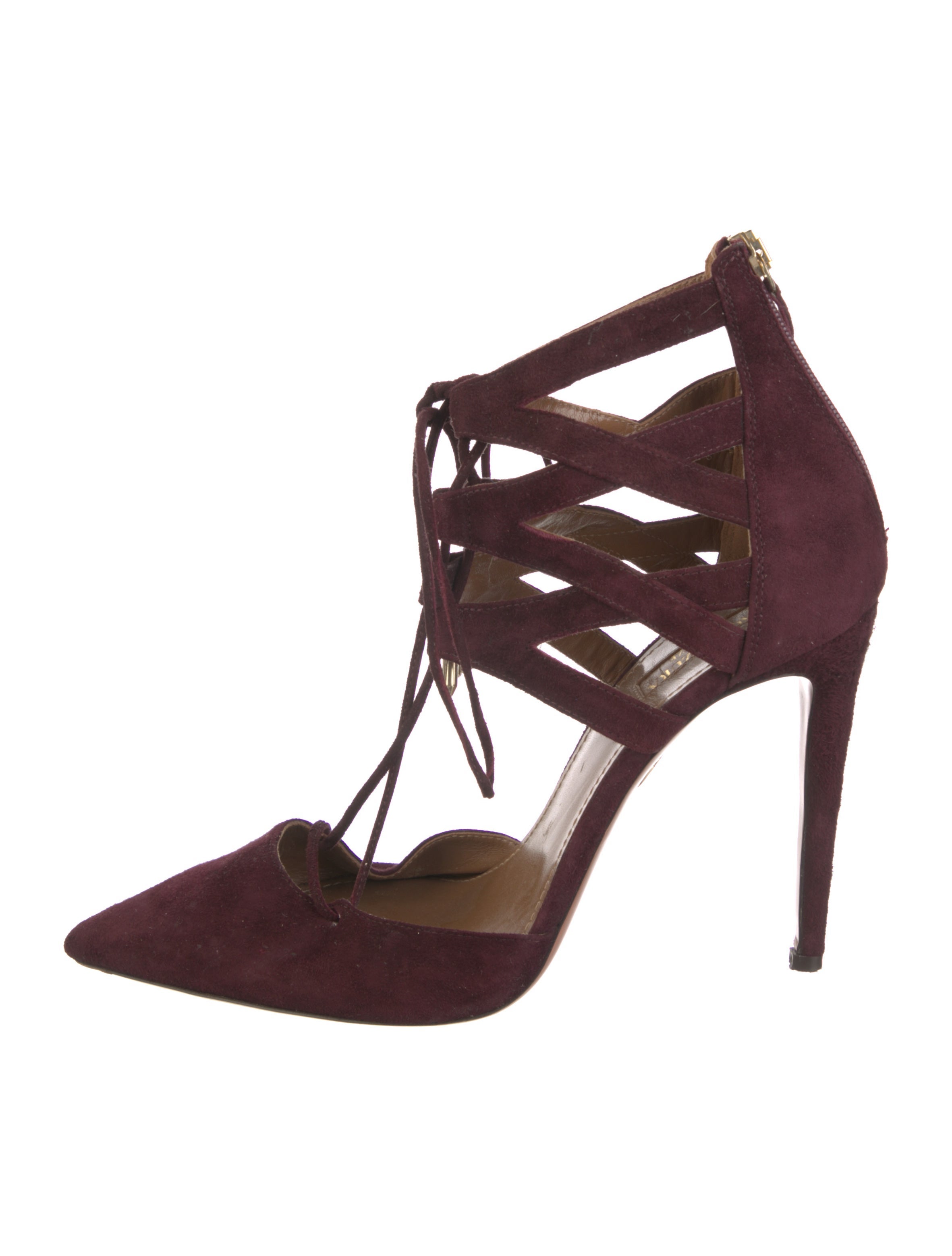 Nina Ricci Leather Pointed-Toe Pumps - Black Pumps, Shoes - NIN26174 ...