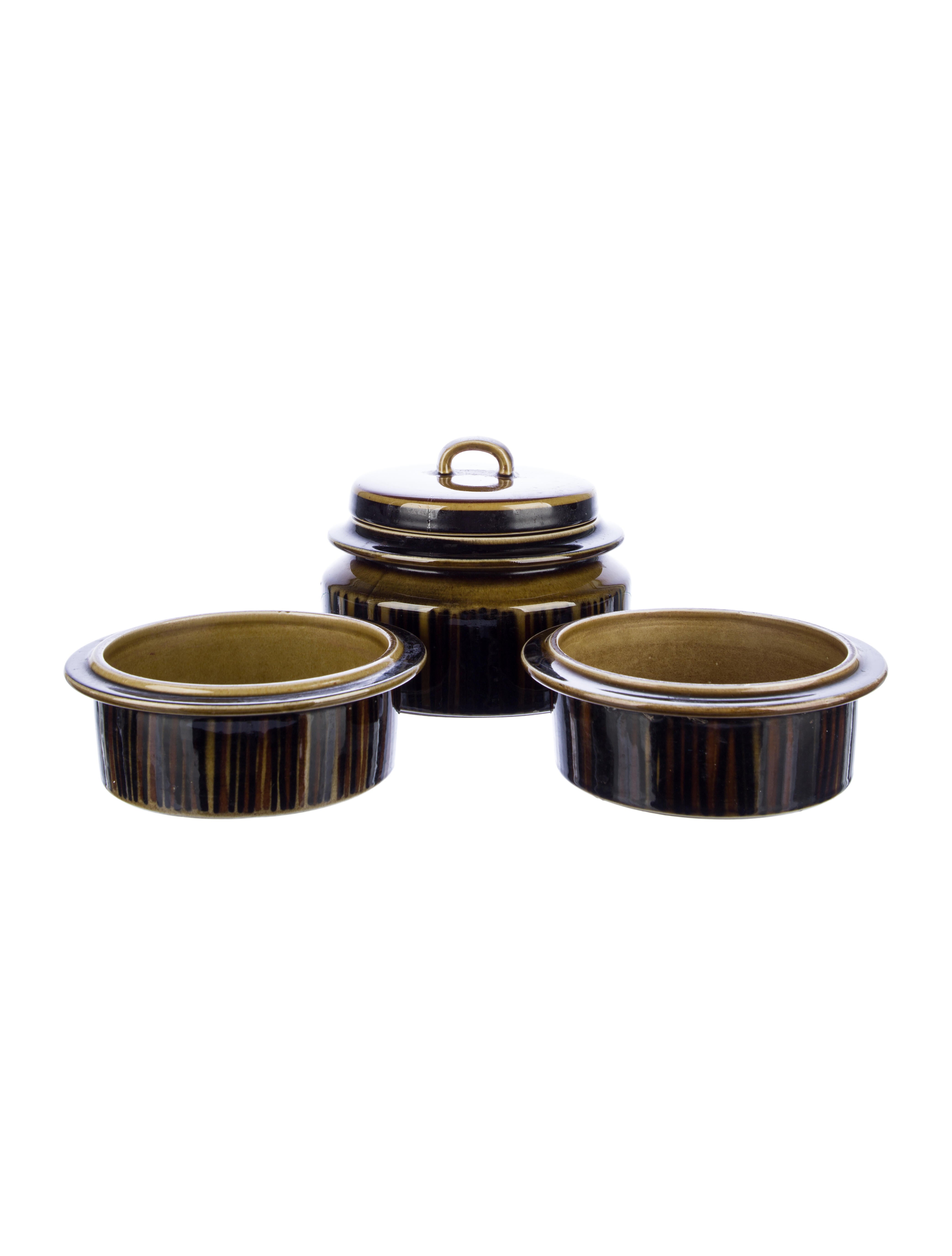Arabia 3-Piece Kosmos Tableware Set - Brown, 3 pieces Dinnerware ...