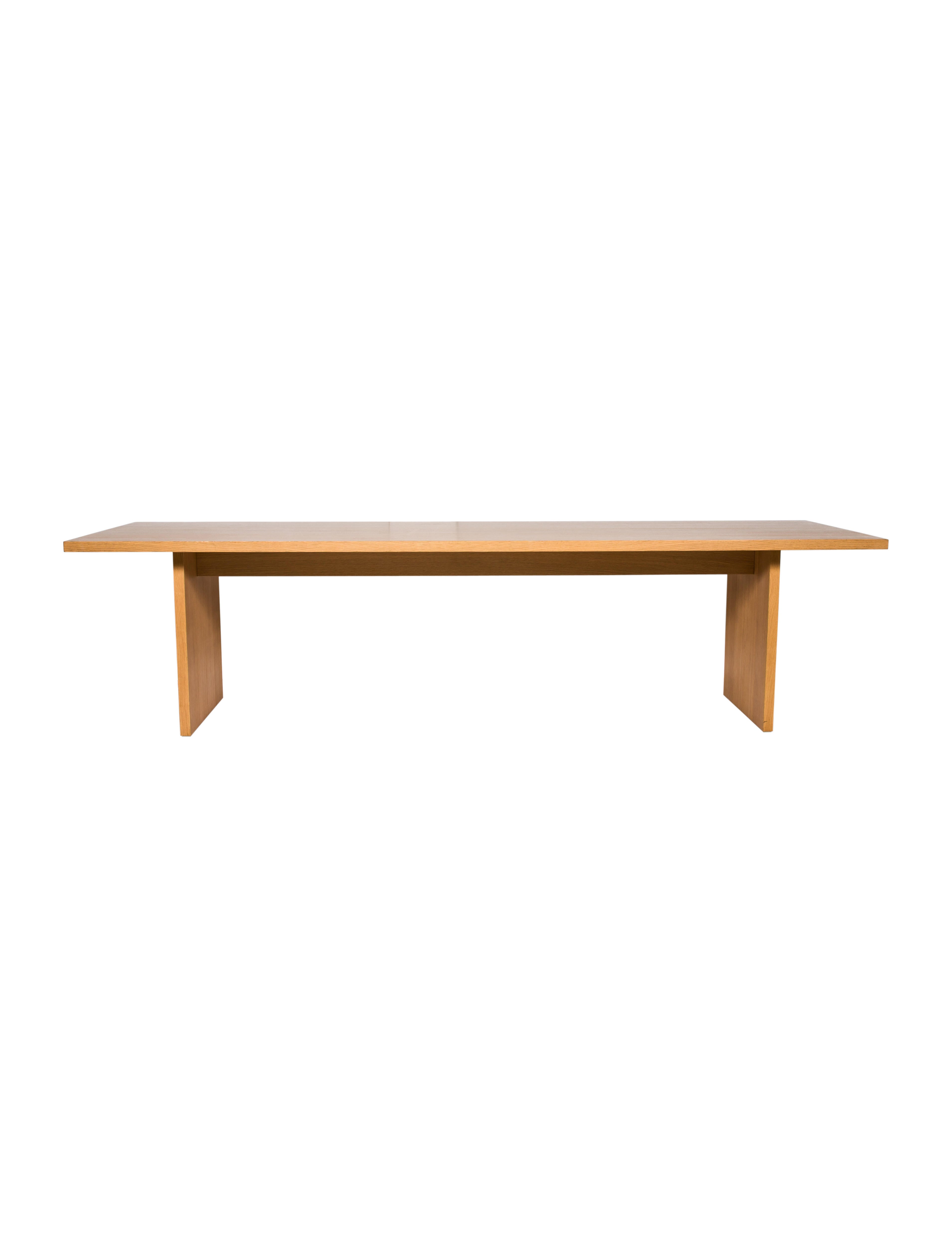 Arclinea Oak Dining Table - Brown - ARCLN20003 | The RealReal