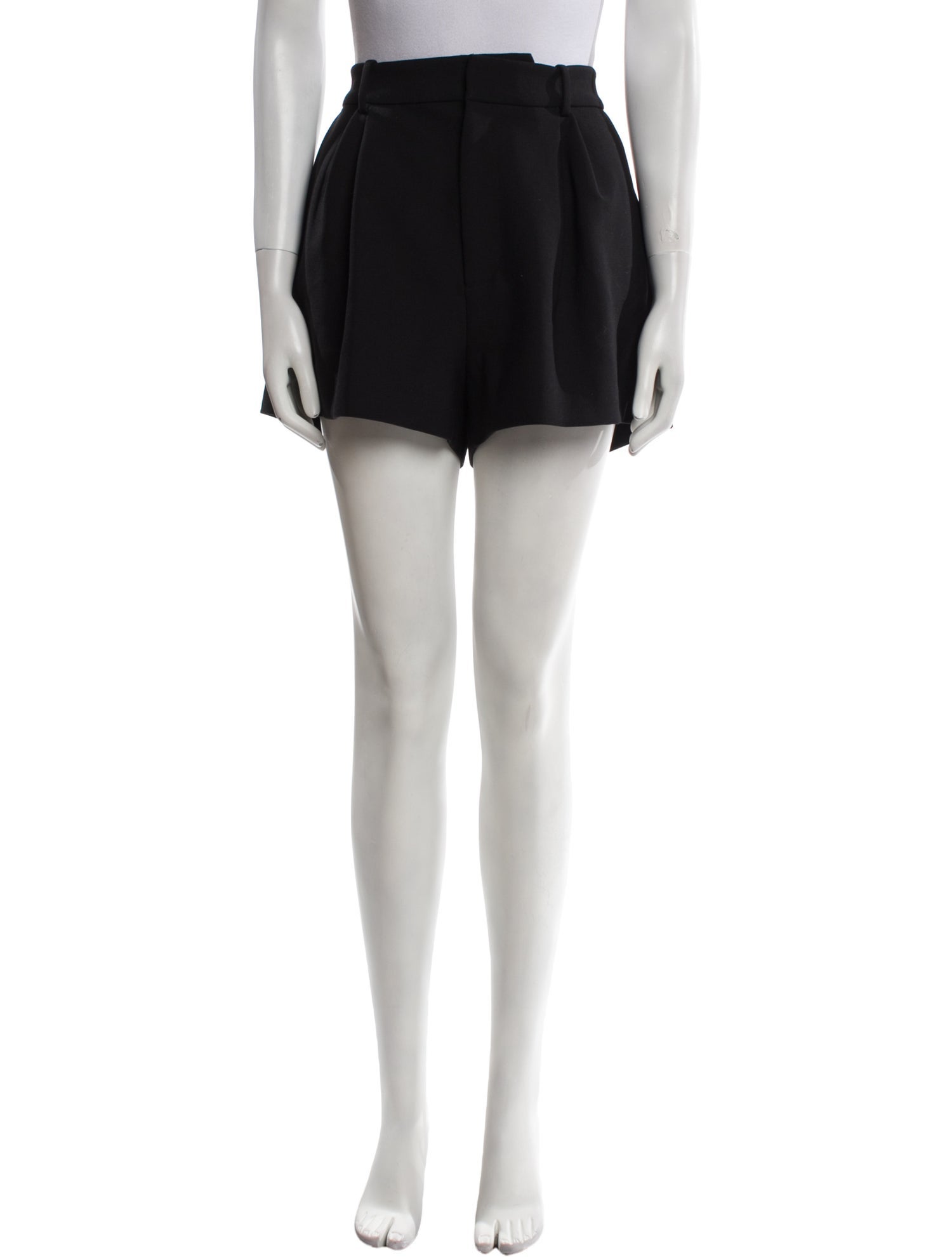Area Mini Shorts - Black, 12" Rise Shorts, Clothing - AREAL25729 | The ...
