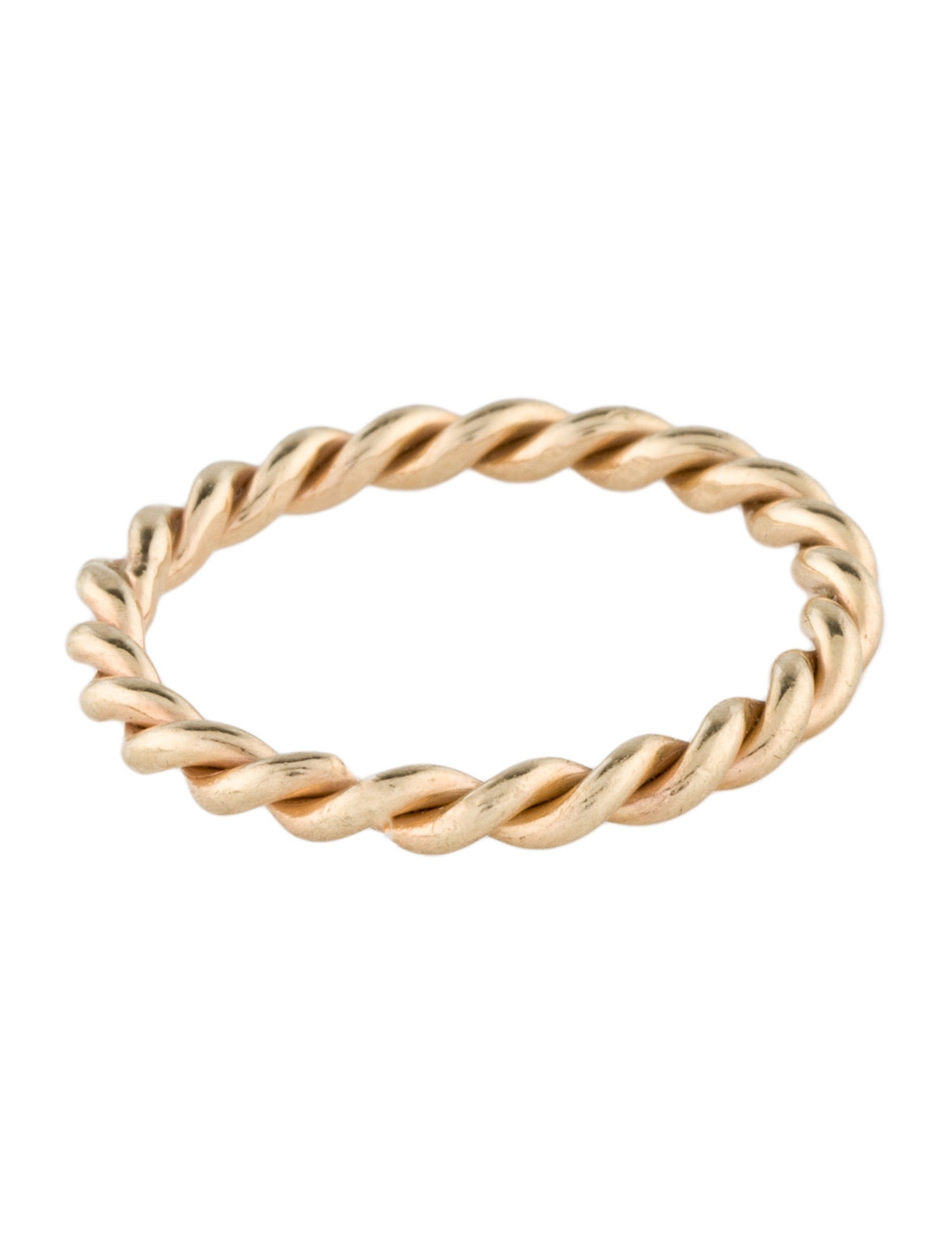 Ariel Gordon 14K Twine Ring - 14K Yellow Gold Band, Rings - ARIEL20274 ...