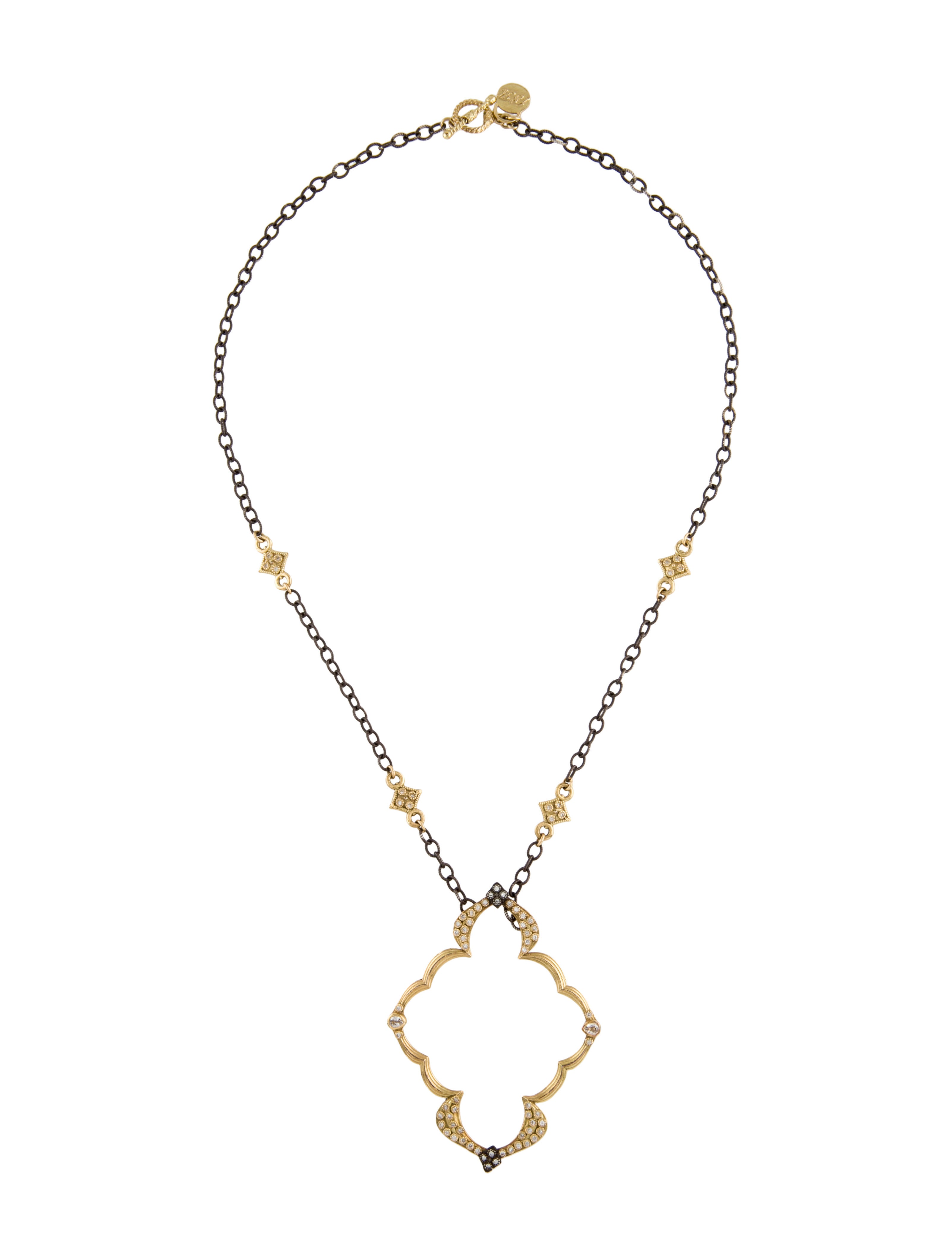 Armenta 18K Diamond & Multistone Sueno Star Artifact Pendant Necklace ...