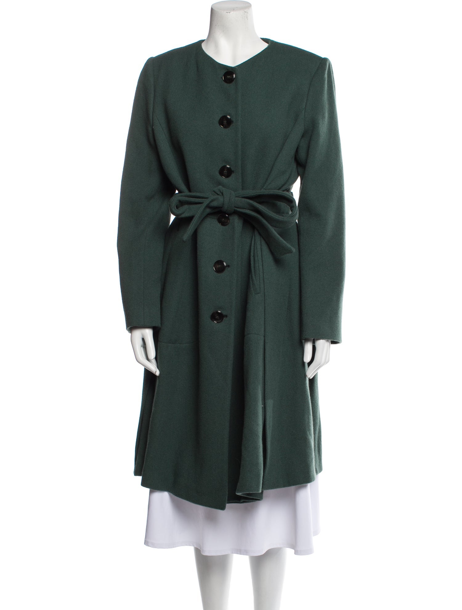 Armani Collezioni Trench Coat - Green Coats, Clothing - ARR71129 | The ...