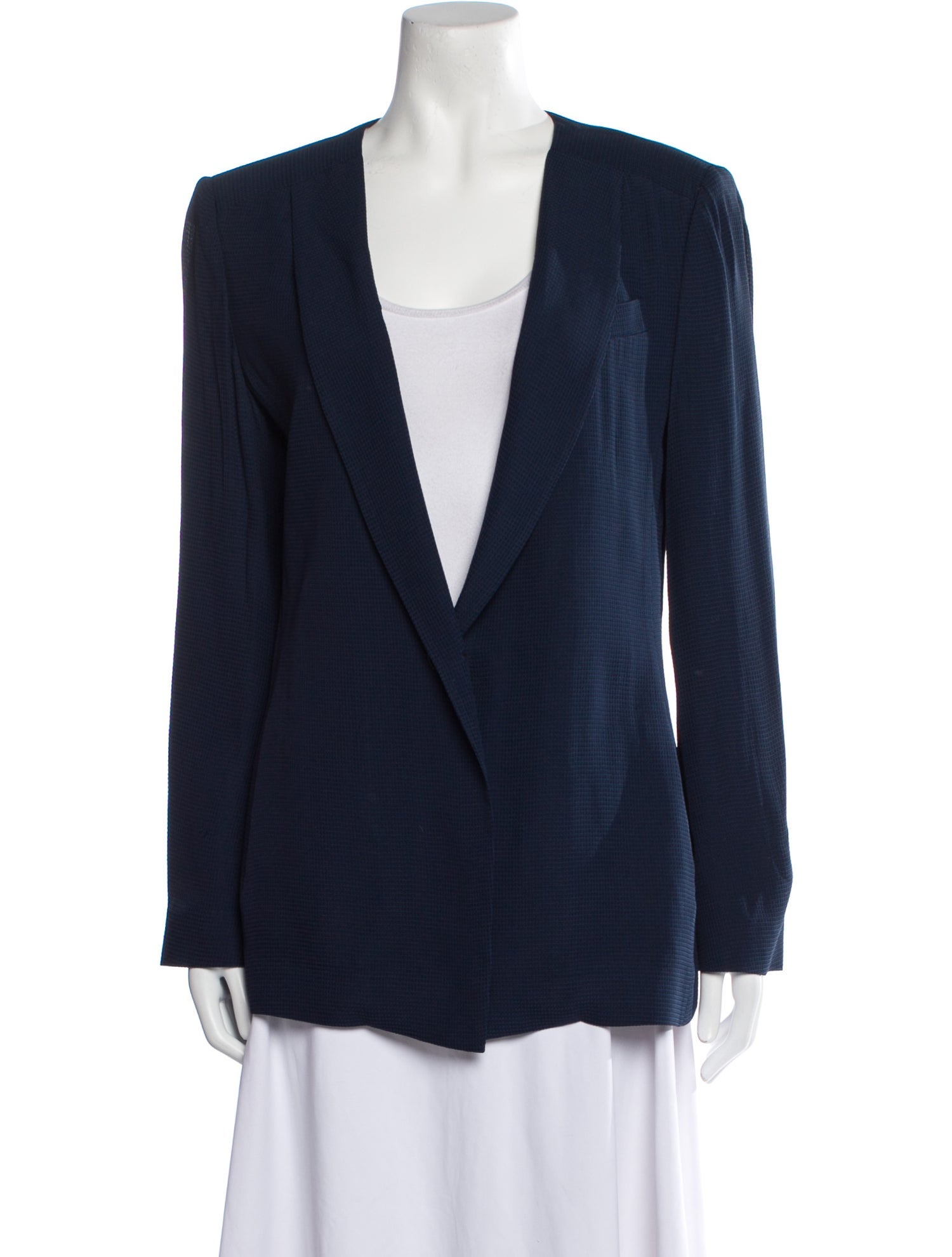 Armani Collezioni Blazer - Blue Jackets, Clothing - ARR80587 | The RealReal