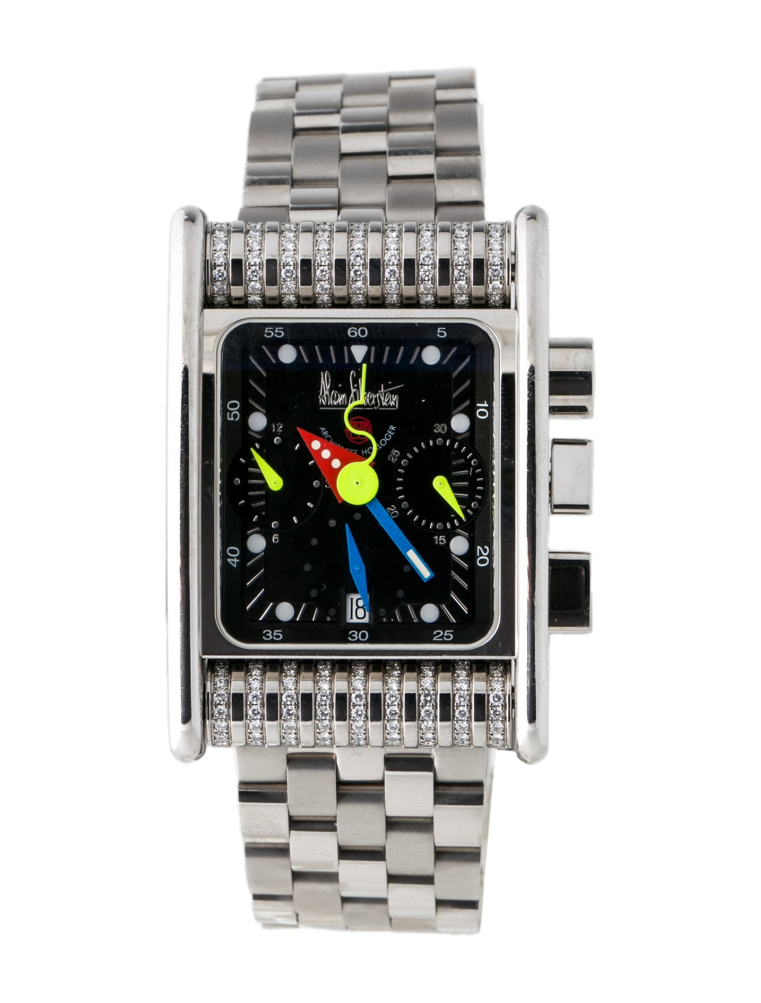 Alain Silberstein Bolido Chronograph Watch - BK302P | The RealReal