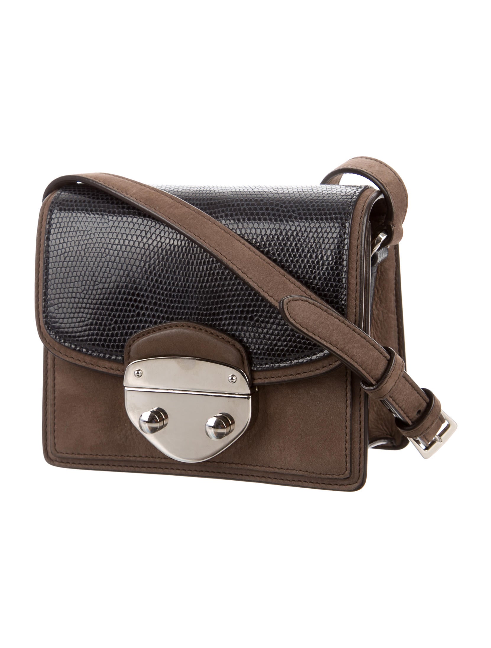 Asprey 2016 Lizard & Suede Mini Morgan Bag - Handbags - ASP20204 | The ...