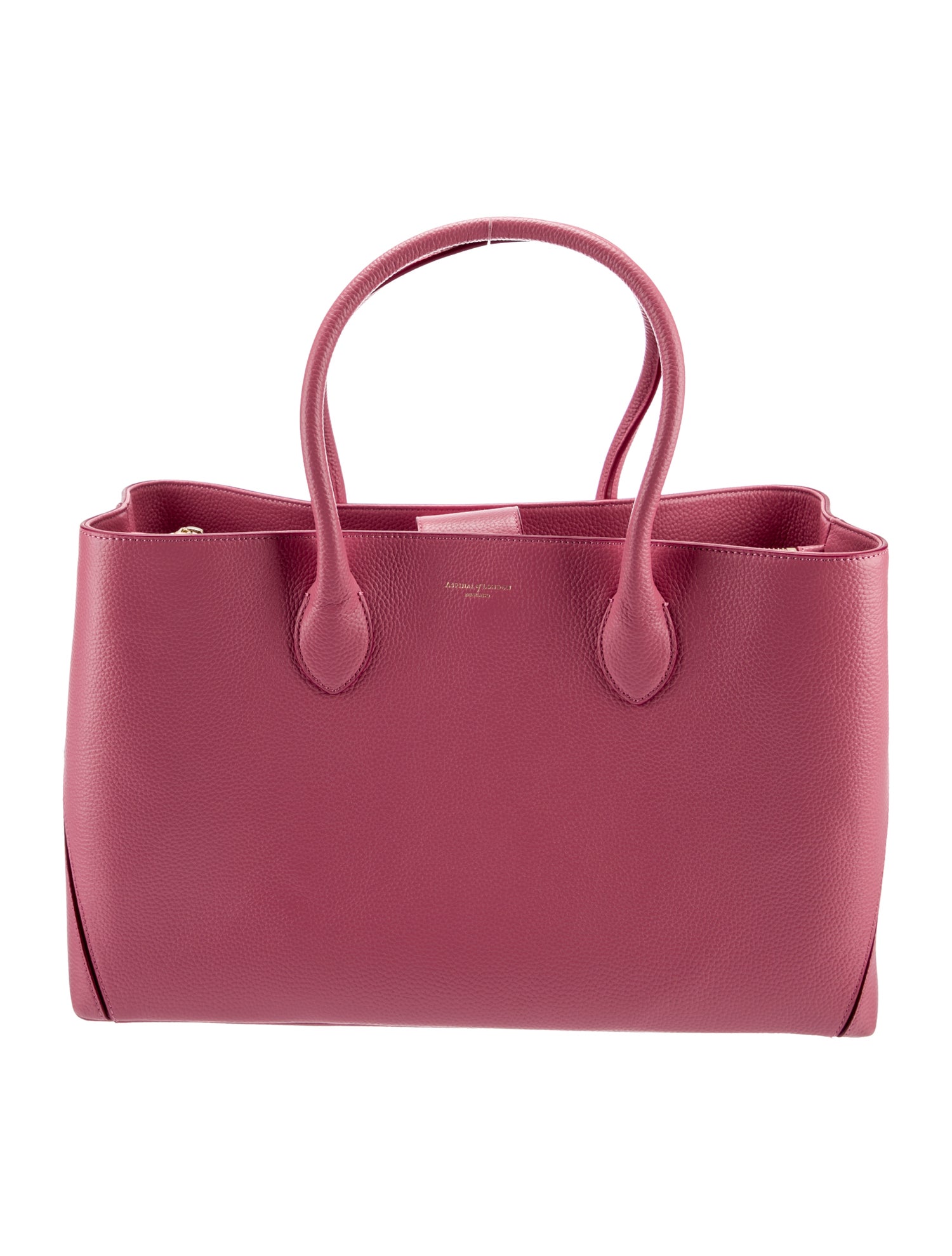 Aspinal of London Leather Tote - Pink Totes, Handbags - ASPIN20982 ...