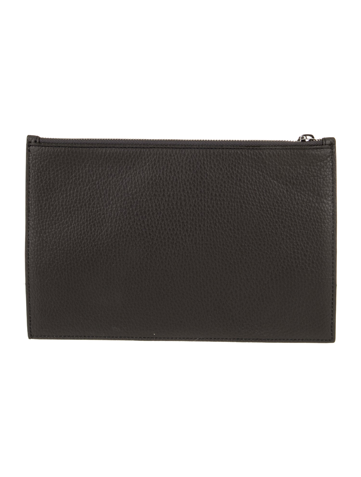 Aspinal of London Leather Portfolio - Grey Clutches, Handbags ...