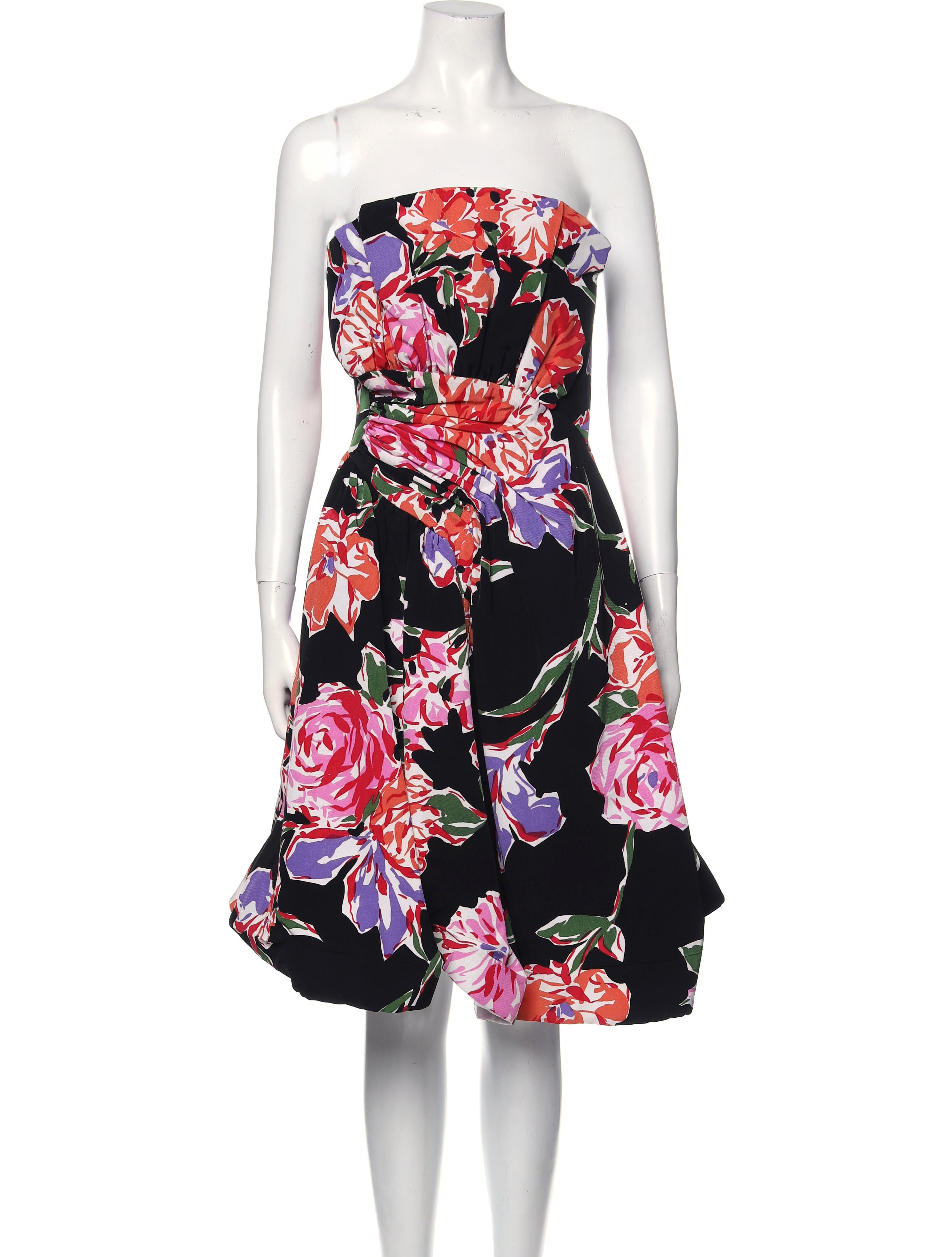 Arnold Scaasi Vintage Mini Dress - Black Dresses, Clothing - ASRCN20075 ...