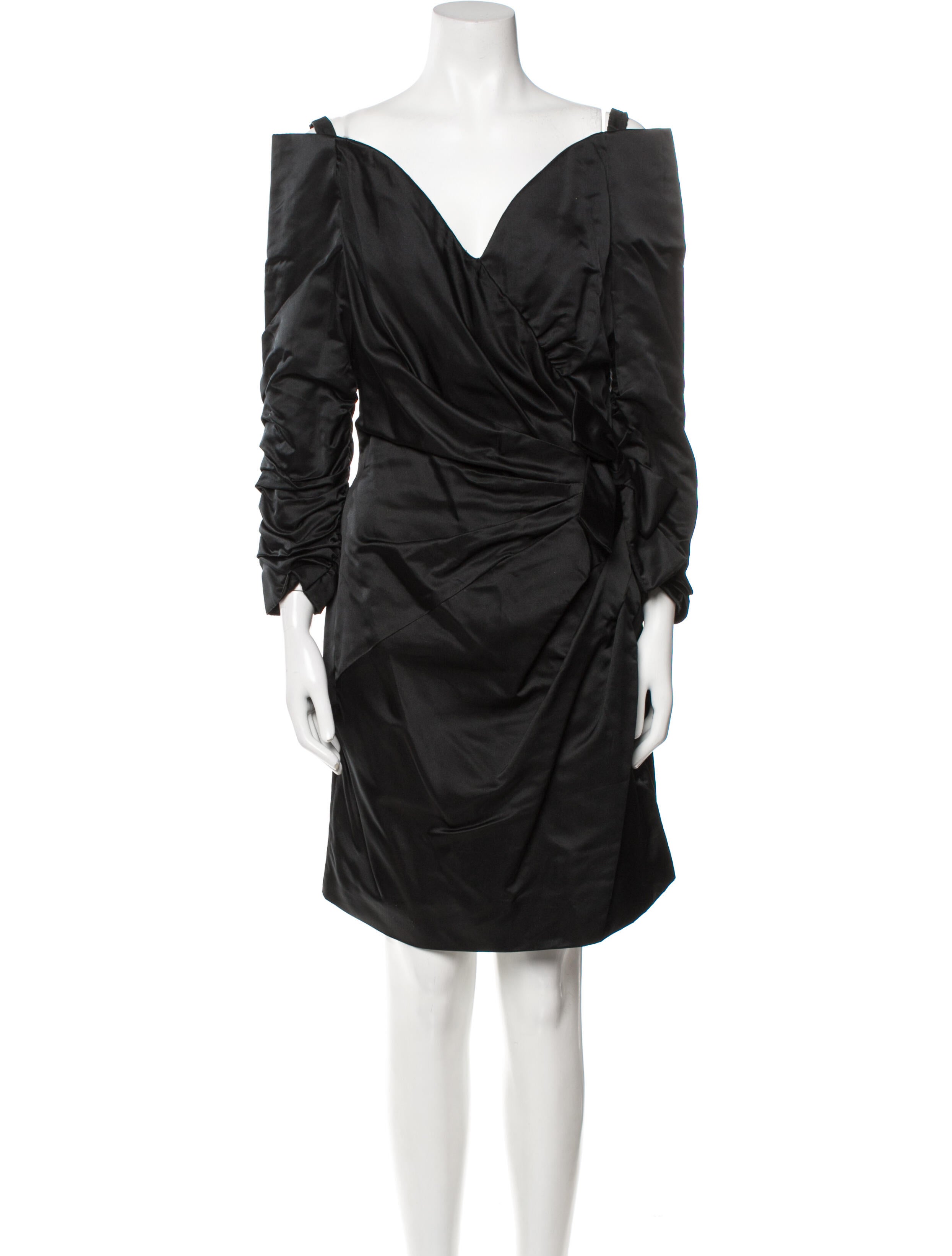 Arnold Scaasi Vintage Mini Dress - Black Dresses, Clothing - ASRCN20313 ...