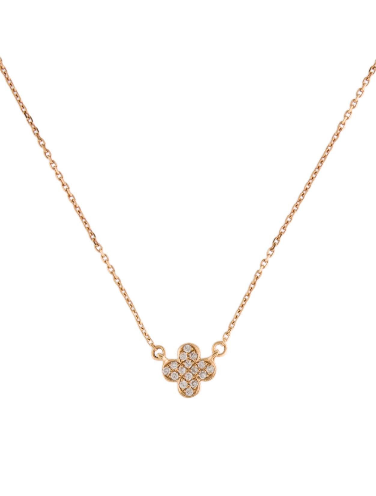 Tiffany & Co. 18K Diamonds by the Yard® Single Pendant Necklace - 18K ...