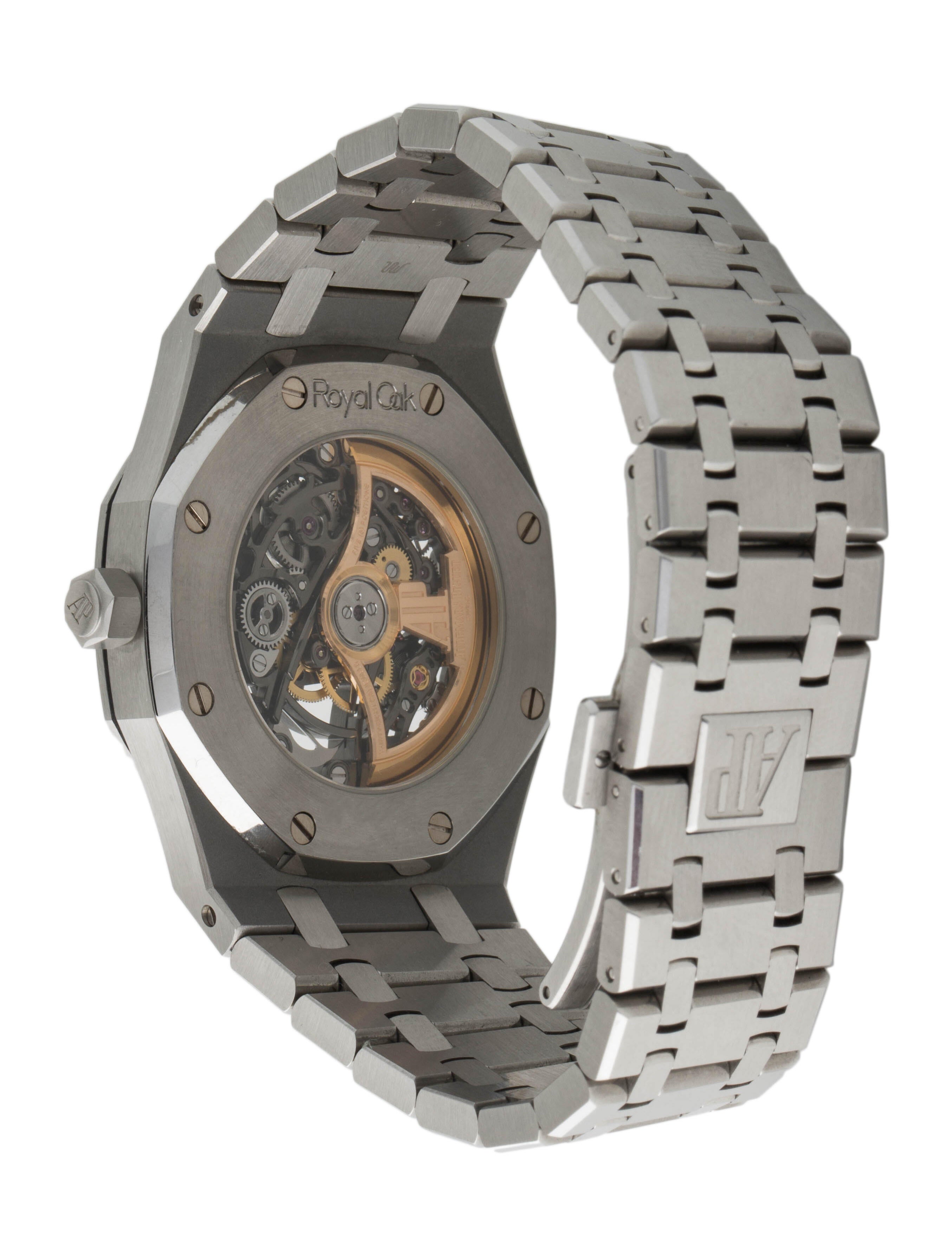Audemars Piguet Royal Oak Openworked Selfwinding Watch - 15305ST.OO ...