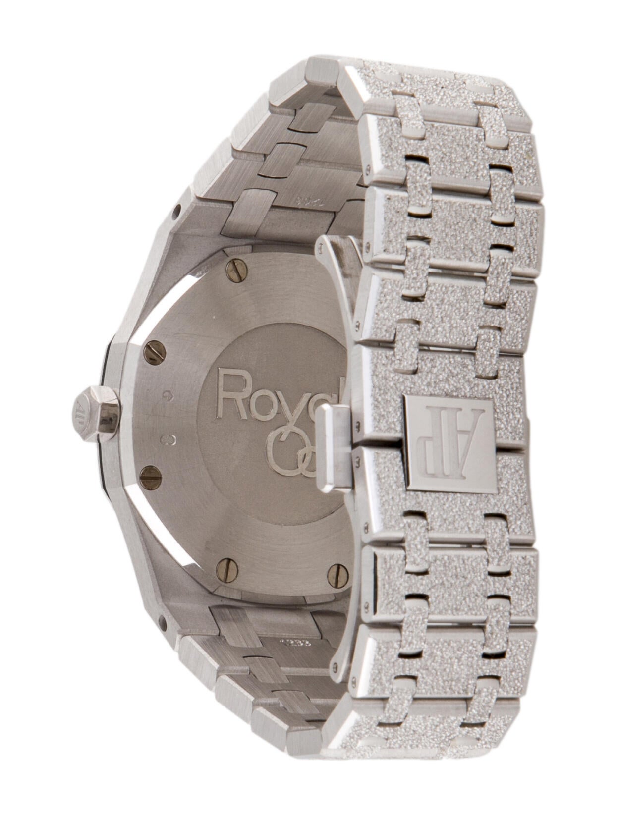 Audemars Piguet Royal Oak Frosted Gold Quartz Watch - 67653BC.GG.1263BC ...