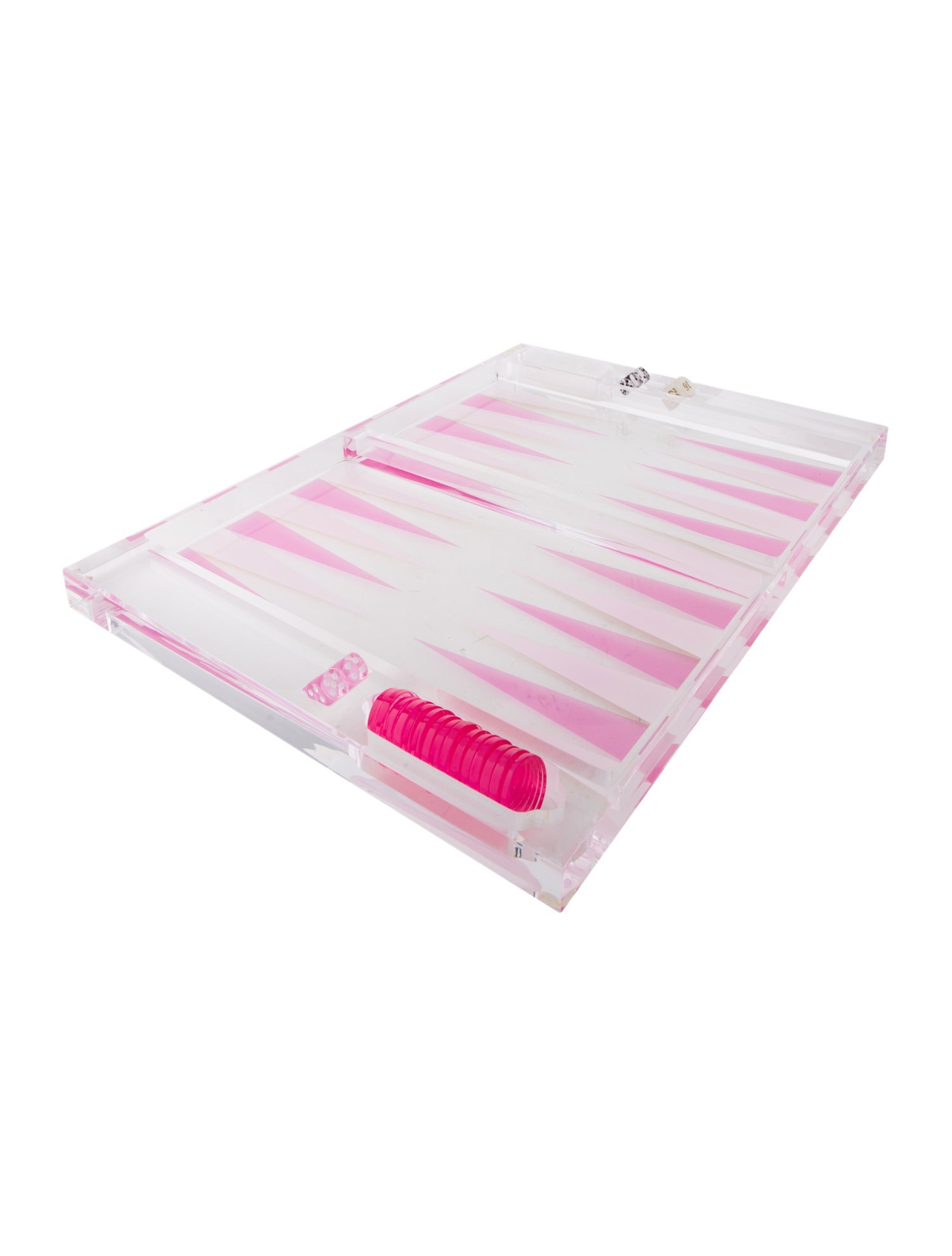 Alexandra von Furstenberg Rockwell Backgammon Set w/ Tags - Pink ...