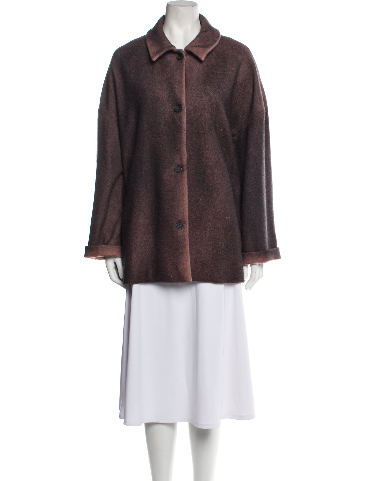 Avant Toi Merino Wool Coat - Pink Coats, Clothing - AVT23255 | The RealReal