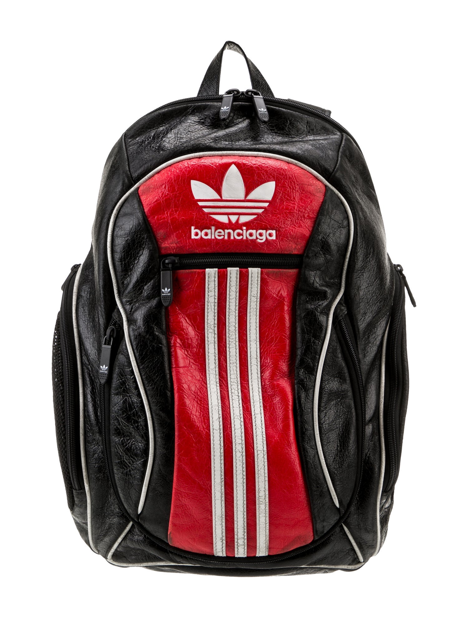 Balenciaga x adidas Leather Backpack 2023 - Black Backpacks, Bags ...