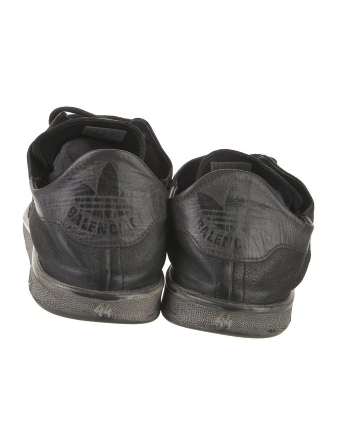 Balenciaga x adidas Stan Smith Athletic Sneakers - Black Sneakers ...