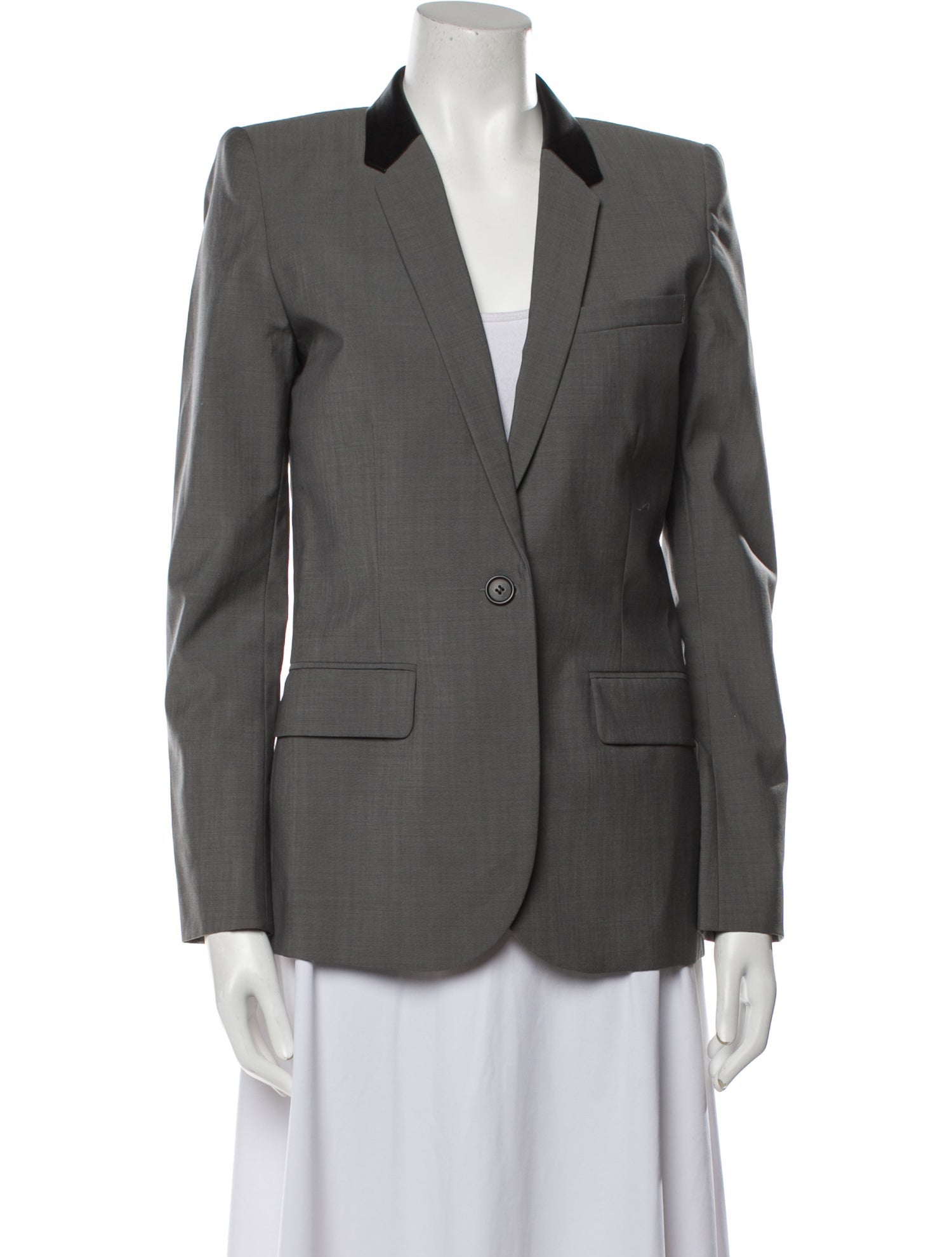 Barbara Bui Blazer - Grey Jackets, Clothing - BAB40025 | The RealReal
