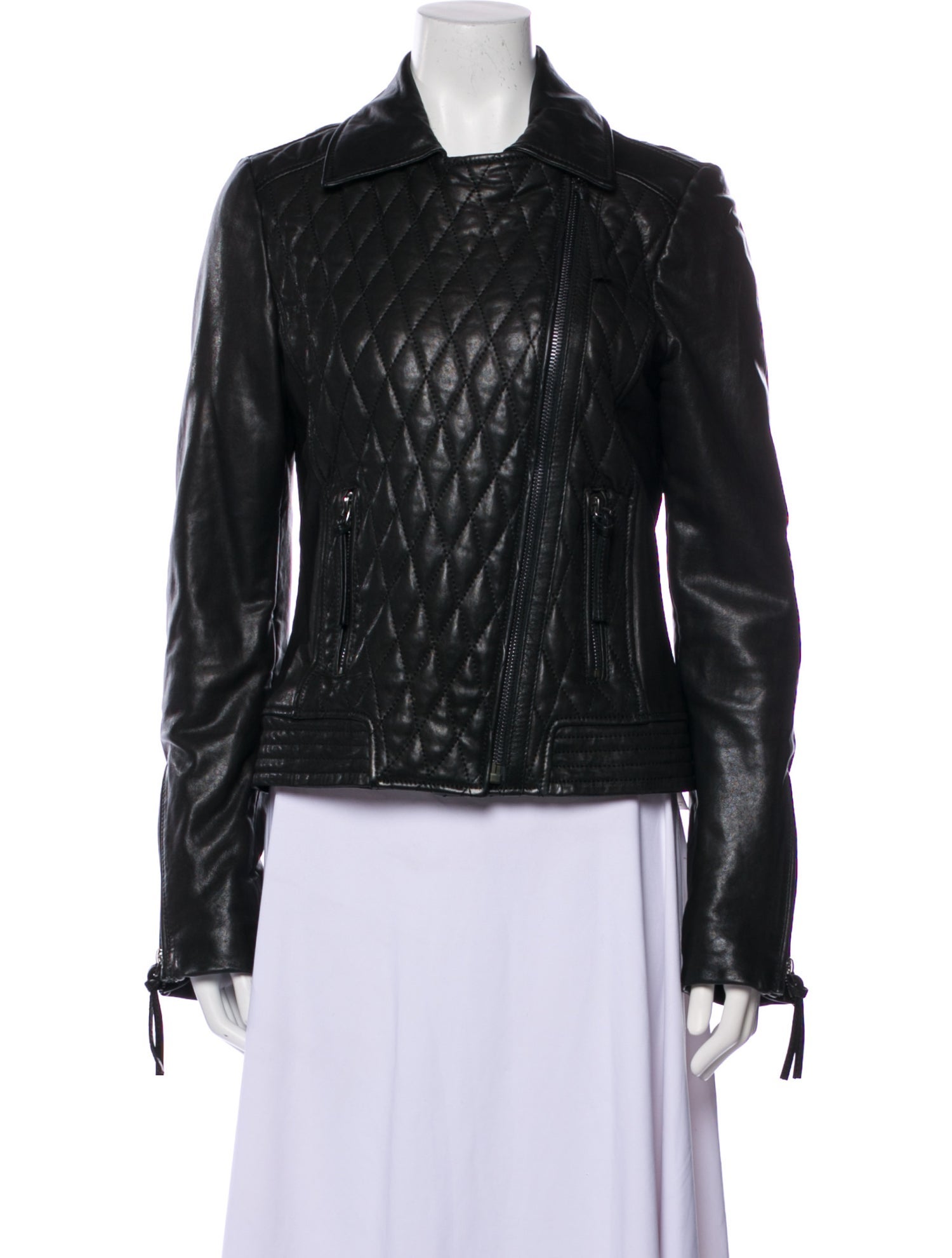 Barbara Bui Biker Jacket - Black Jackets, Clothing - BAB41683 | The ...