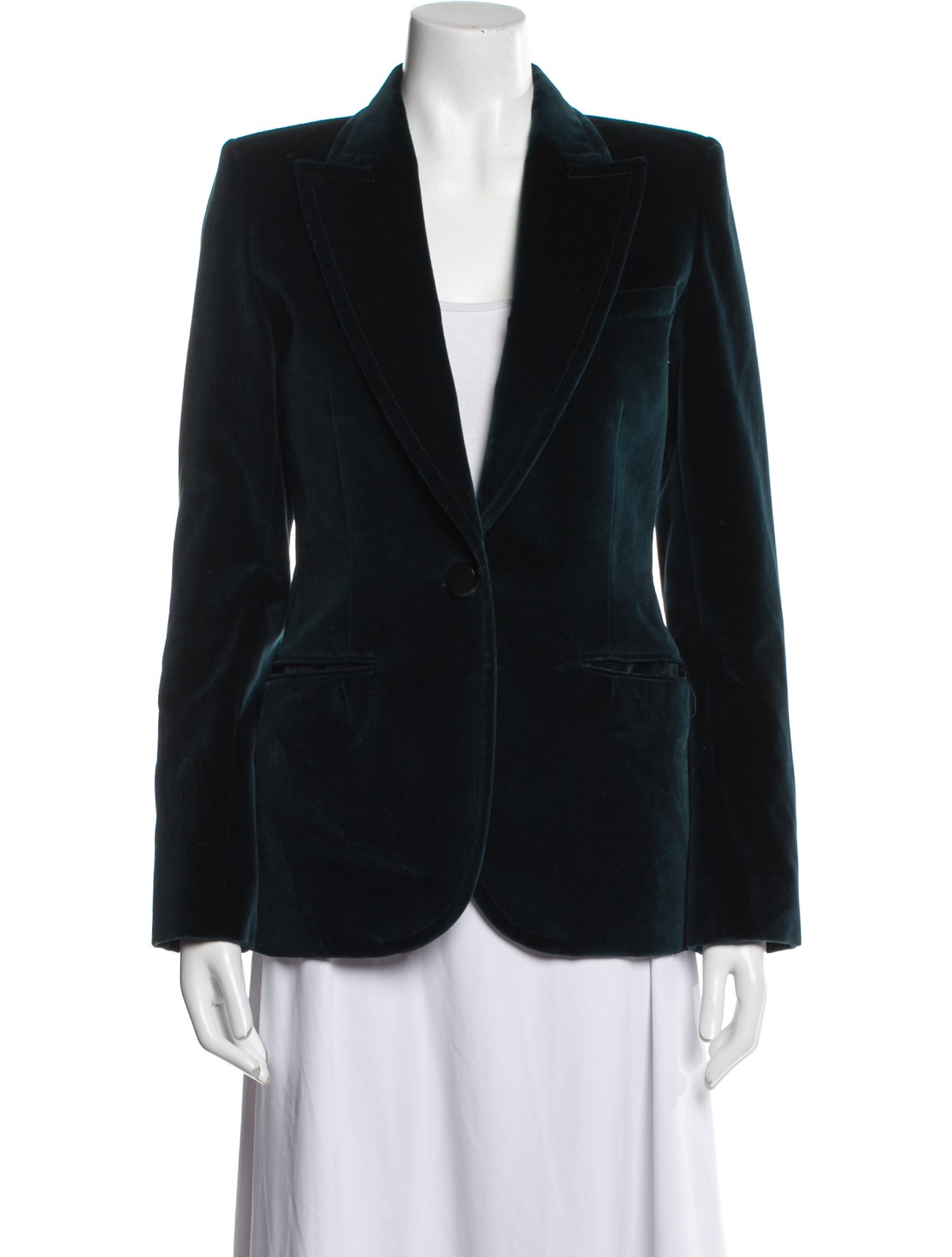 Barbara Bui Vintage Blazer - Blue Jackets, Clothing - BAB41930 | The ...