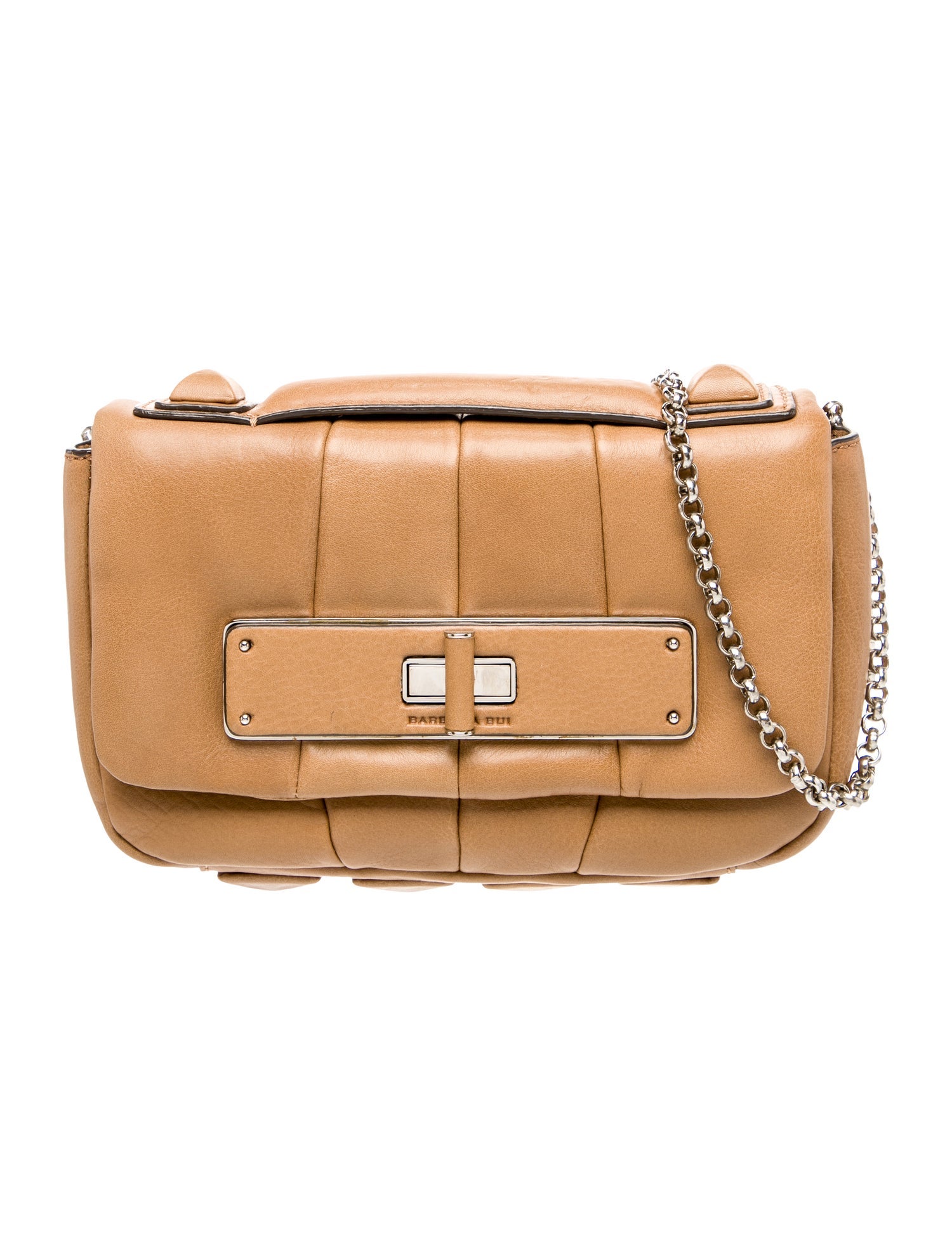 Barbara Bui Leather Shoulder Bag - Brown Shoulder Bags, Handbags ...