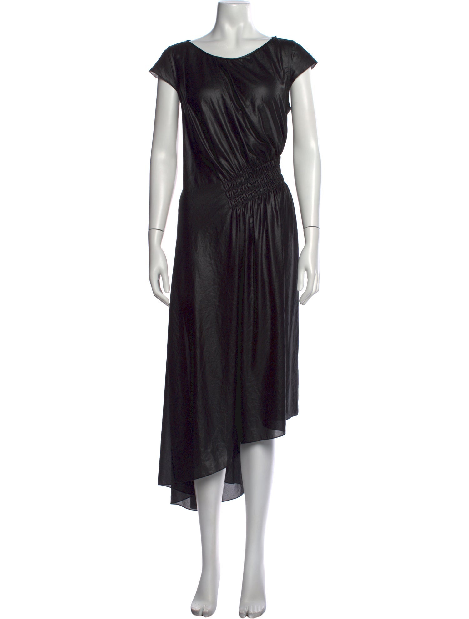 Barbara Bui Scoop Neck Long Dress - Black Dresses, Clothing - BAB43887 ...