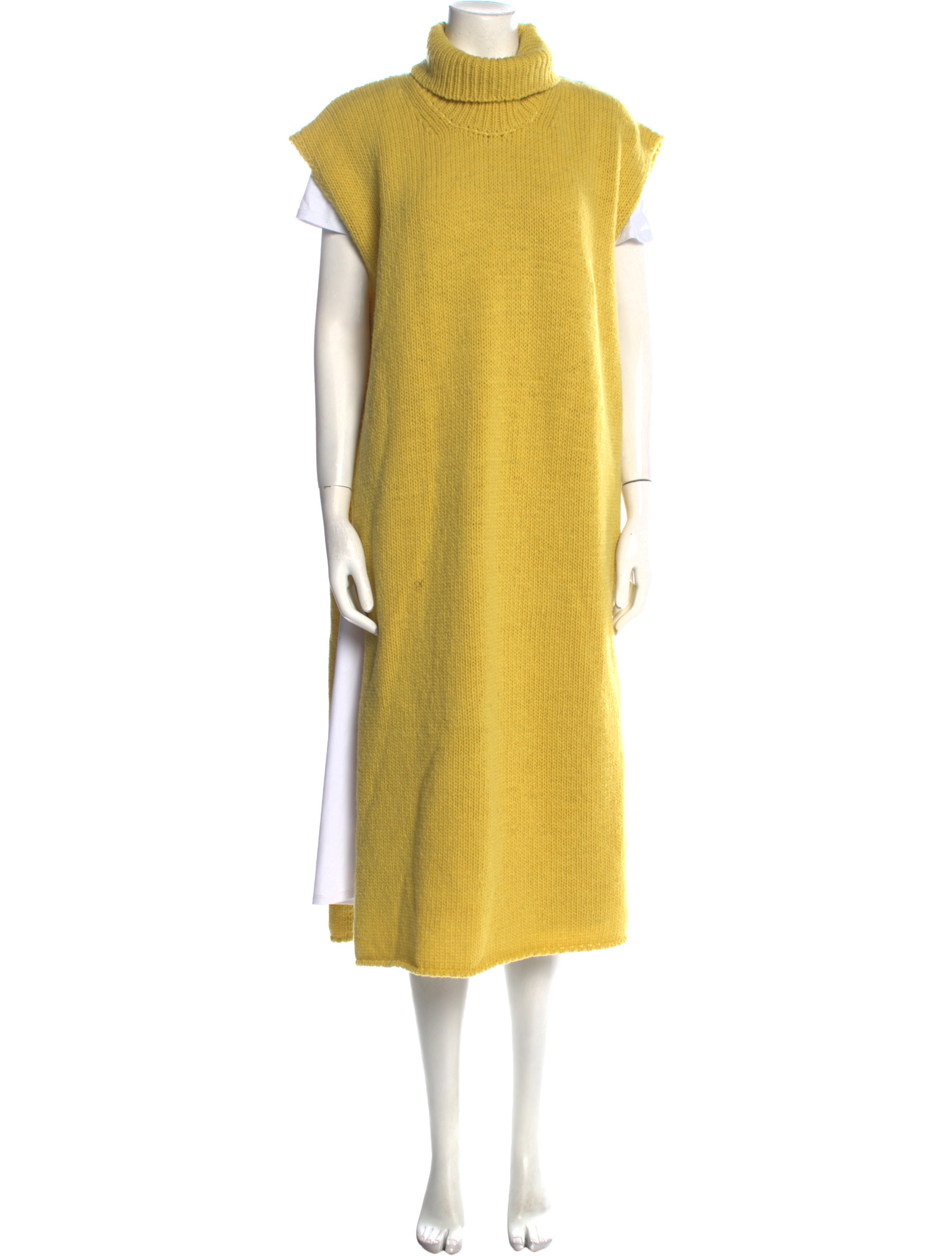 babaà Turtleneck Sweater - Yellow Knitwear, Clothing - BABAA20638 | The ...