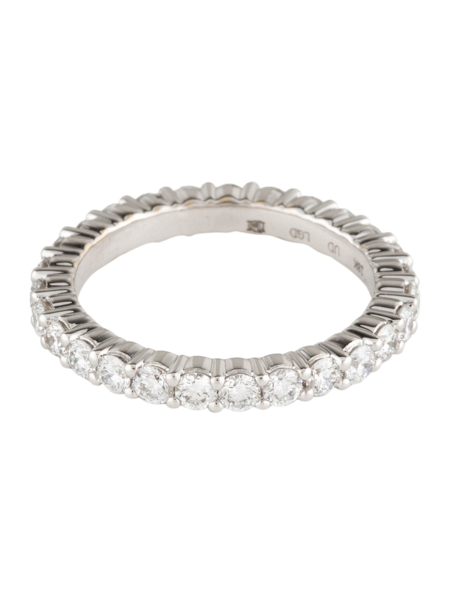 Badgley Mischka 18K 1.78ctw Lab-Grown Diamond Eternity Band - Eternity Band, Rings - BAG55191 ...