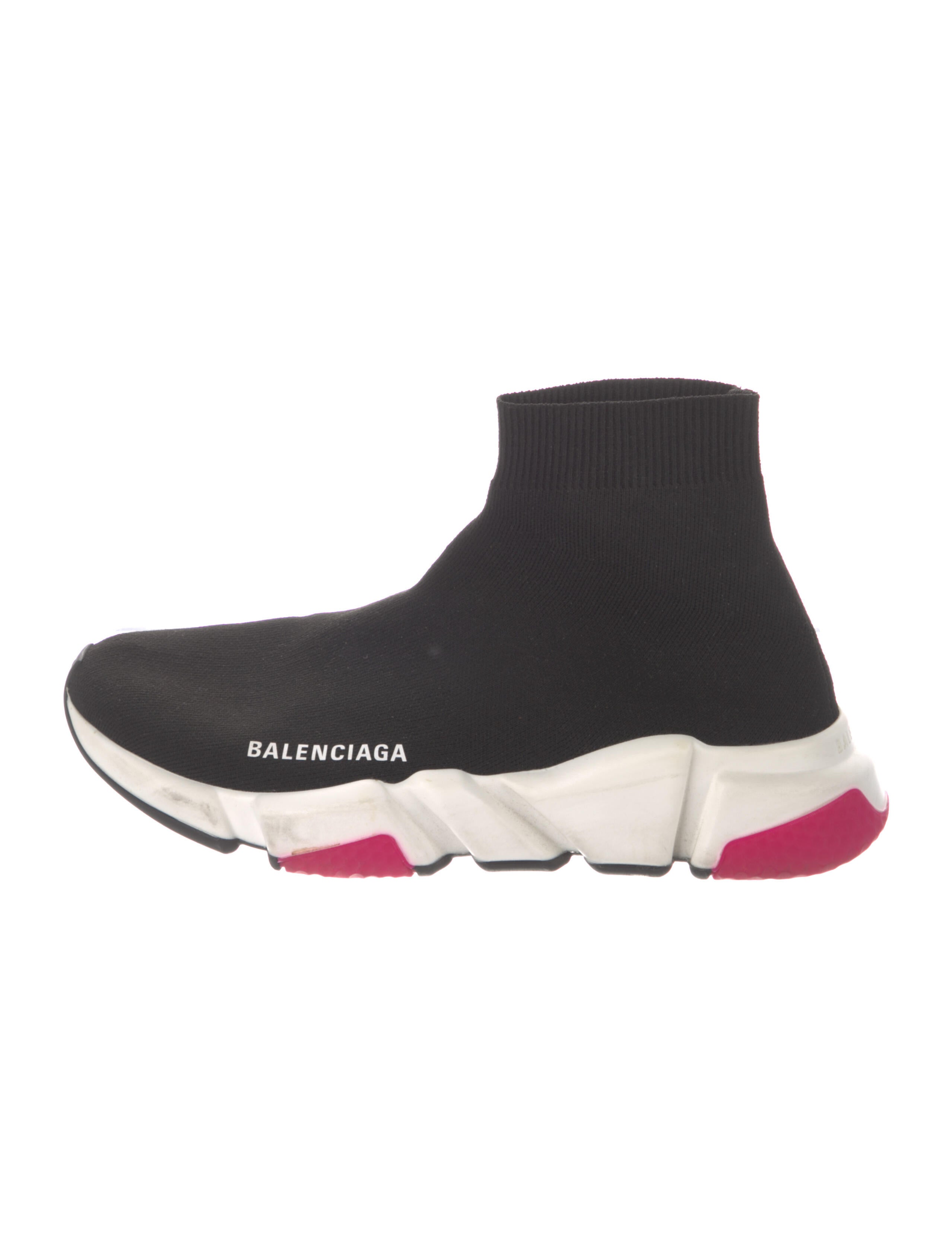 Balenciaga Speed Trainer Sock Sneakers - Black Sneakers, Shoes ...