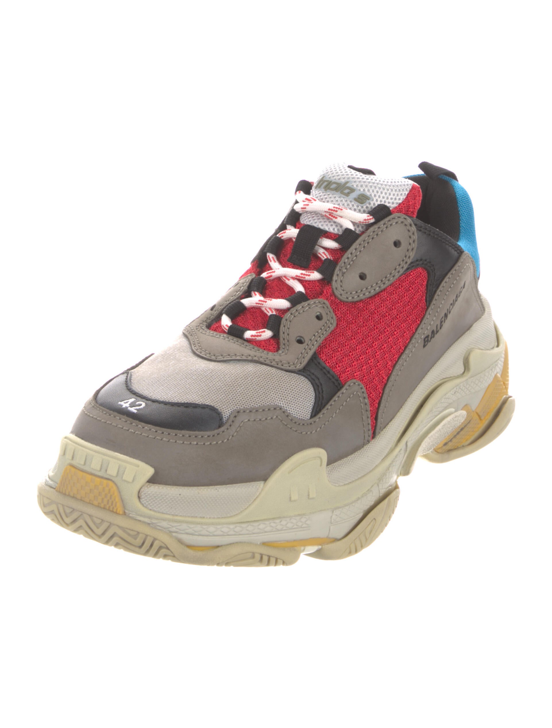 Balenciaga Triple S Chunky Sneakers w/ Tags - Neutrals Sneakers, Shoes ...