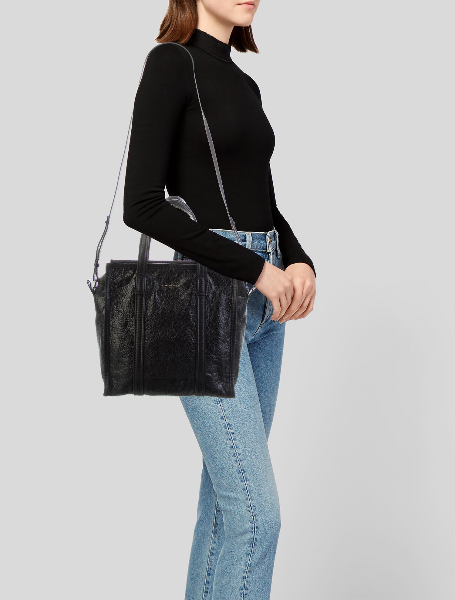 Balenciaga Bazaar Shopper S Tote - Black Totes, Handbags - BAL189201 ...